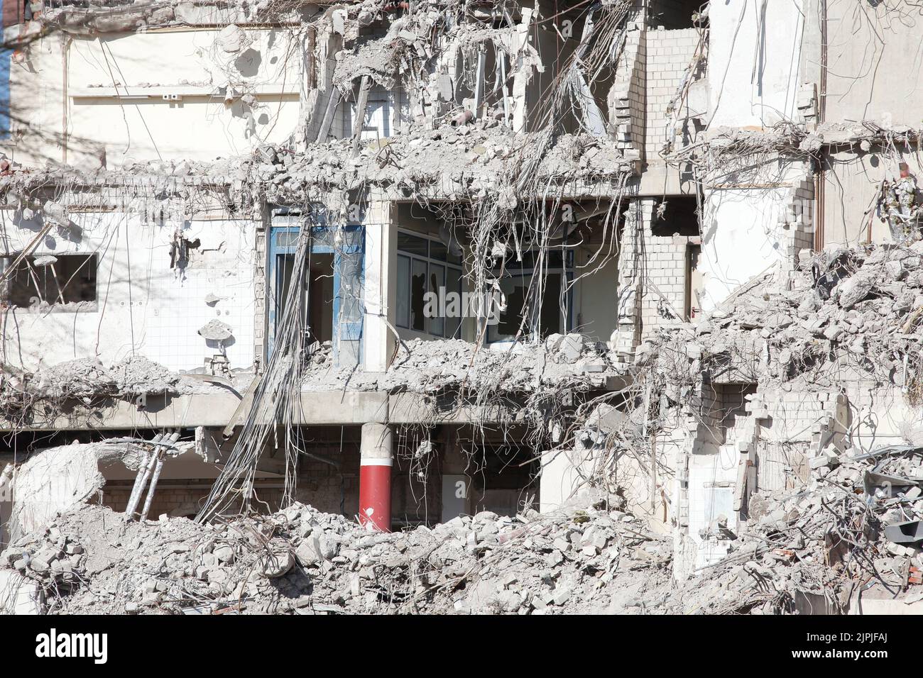 rubble, demolition, house ruin, rubbles, demolitions Stock Photo - Alamy