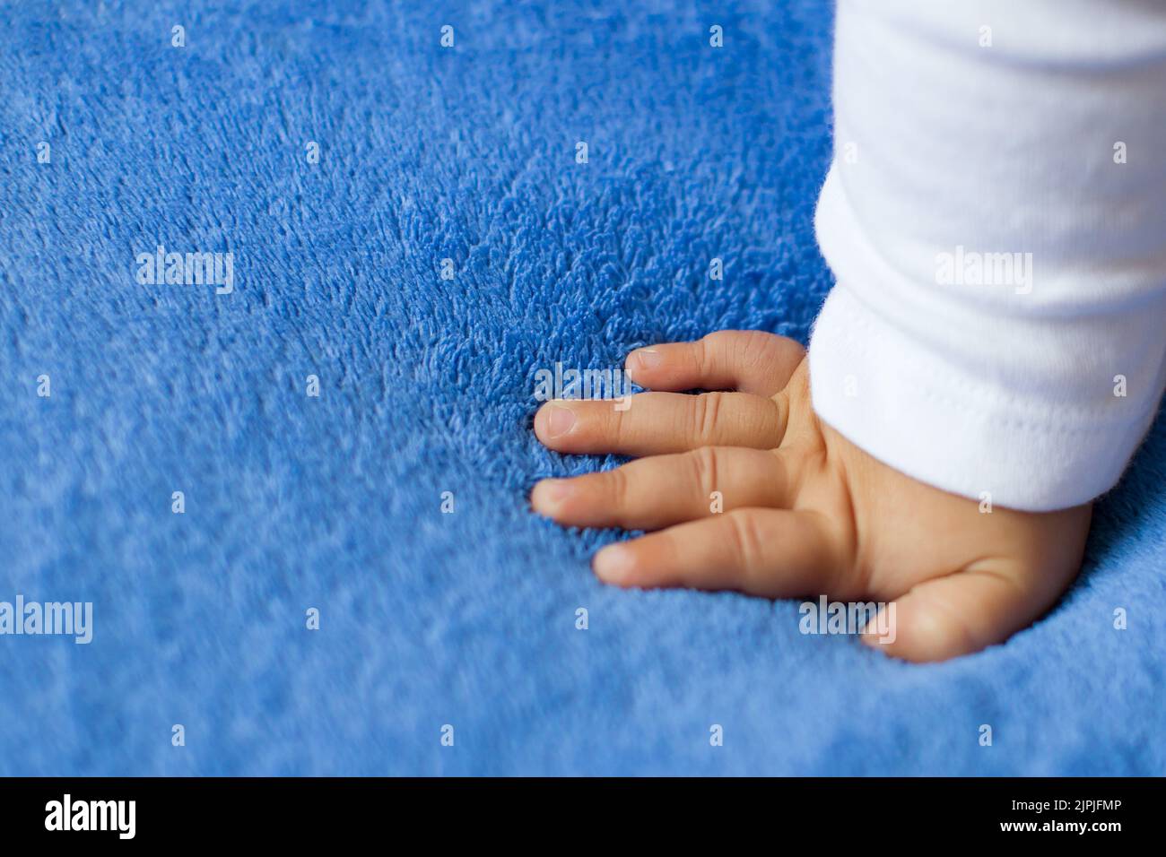 child's hand, blanket, soft, child's hands, blankets, softs Stock Photo ...