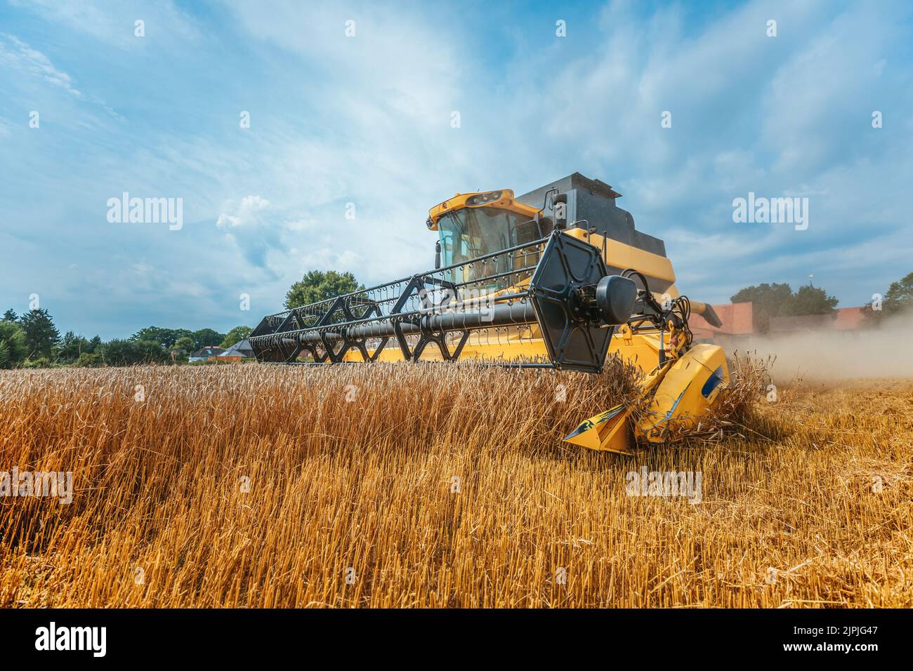 agriculture, wheat, combine, grain harvest, ausdreschen, agricultures ...