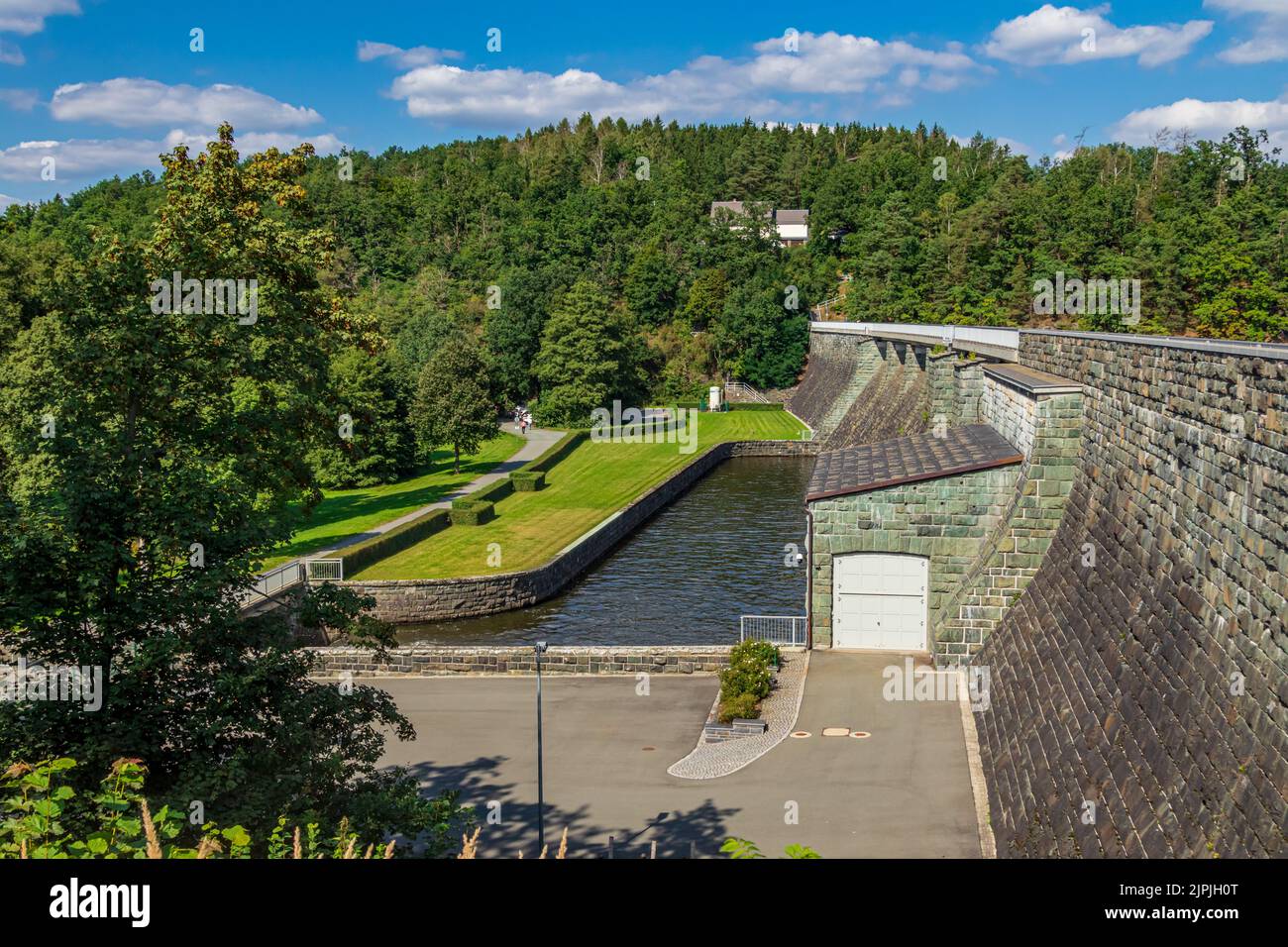 dam, talsperre pirk, dams Stock Photo - Alamy