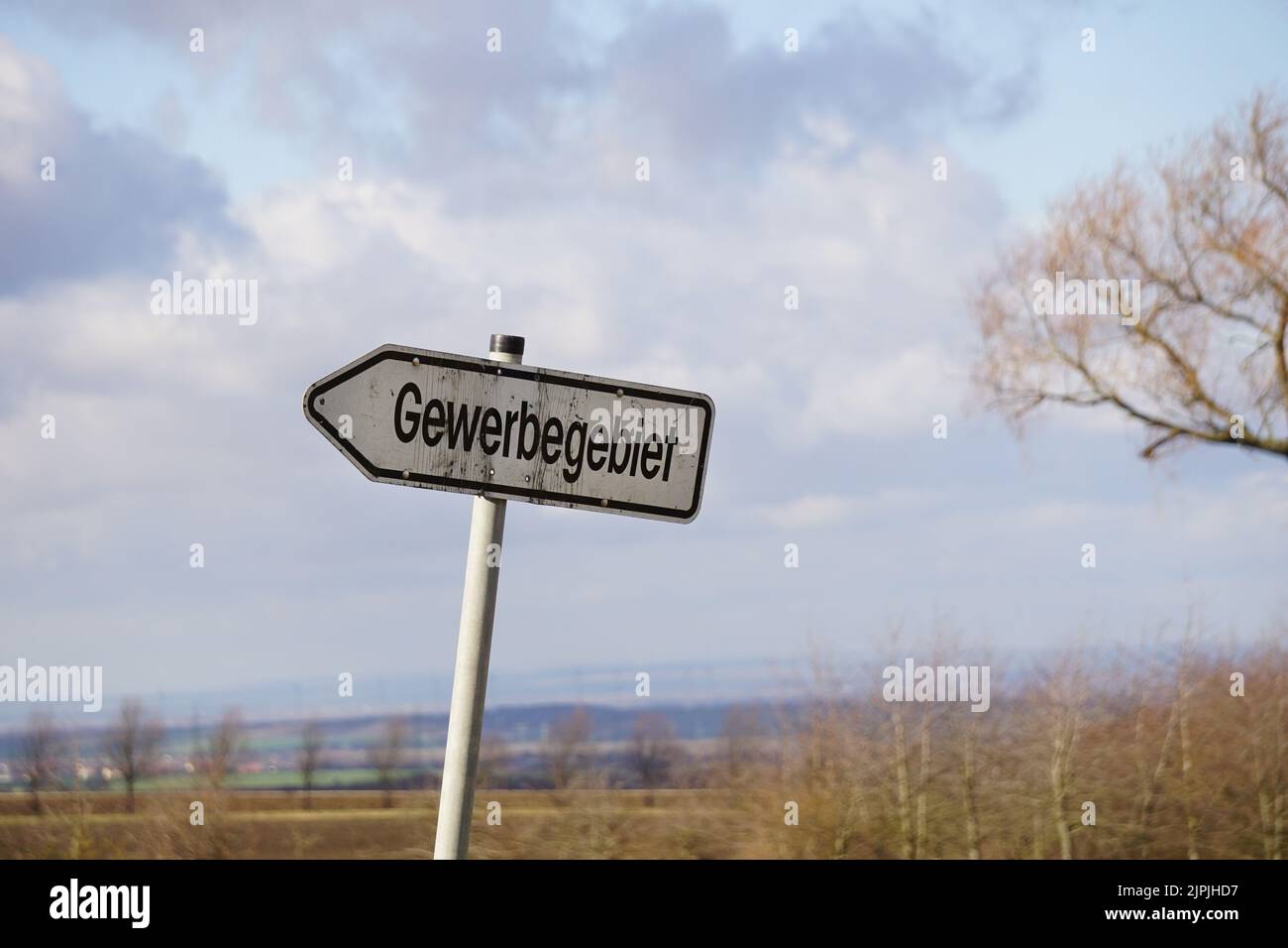 direction, information sign, industrial district, directions ...