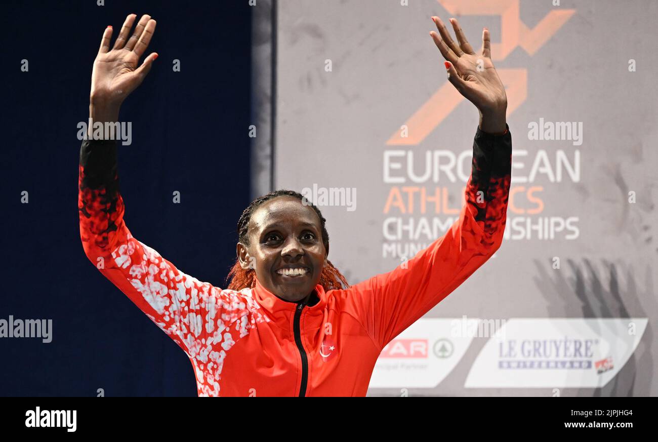 Munich, Germany. 18th Aug, 2022. European Championships, athletics ...