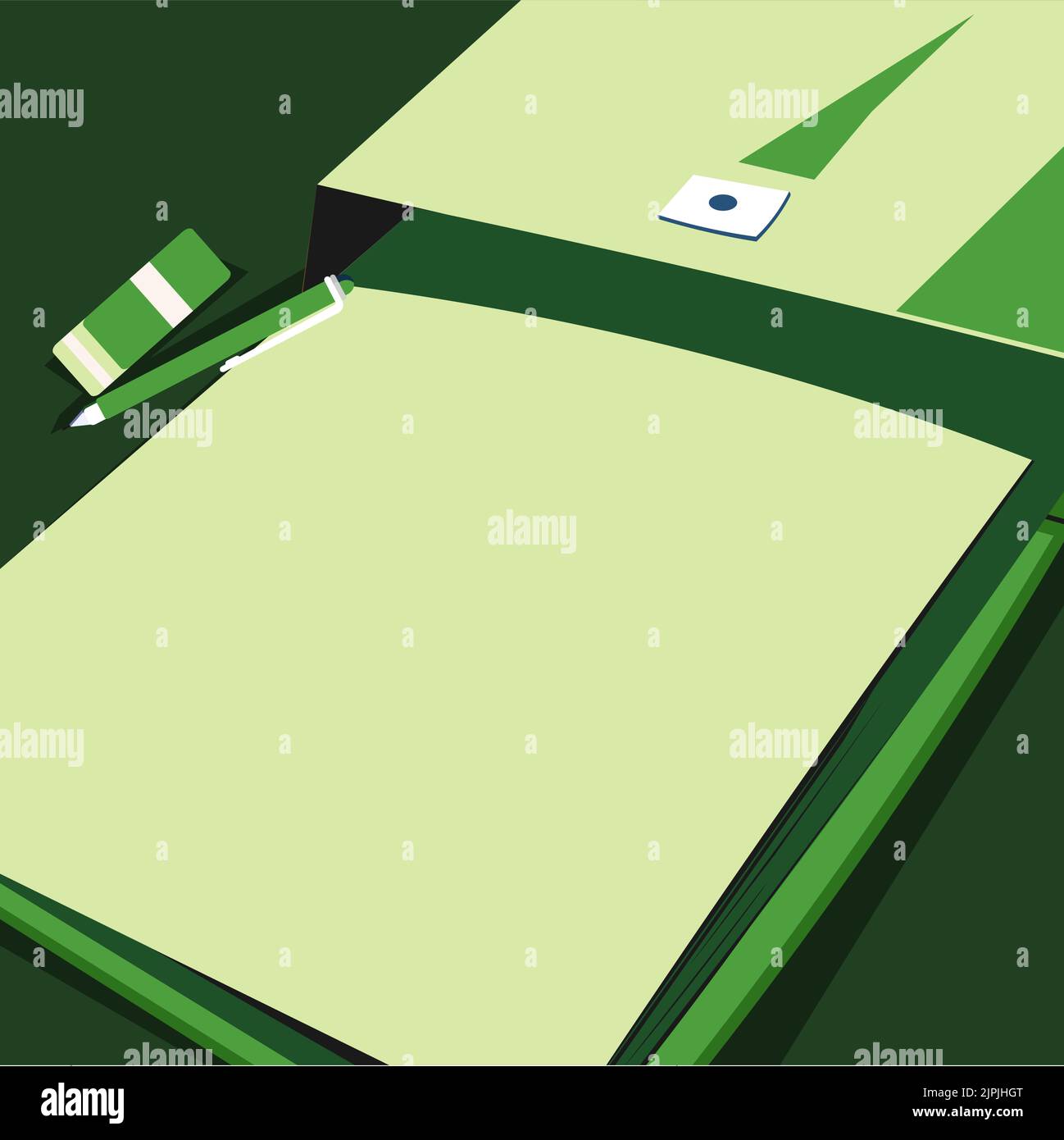 Important Message Written On Note On Desk With Pencil And Rubber ...