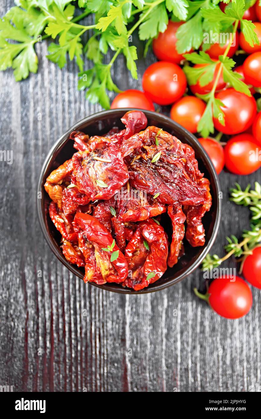dried tomato, dried tomatos Stock Photo - Alamy