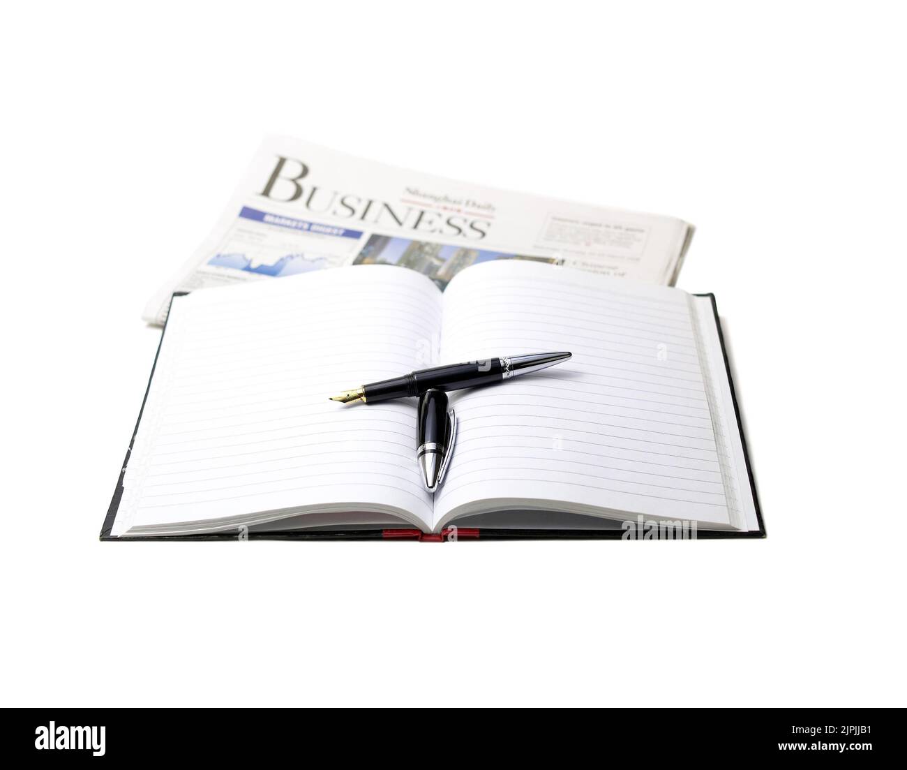 Open newspaper cut out hi-res stock photography and images - Alamy