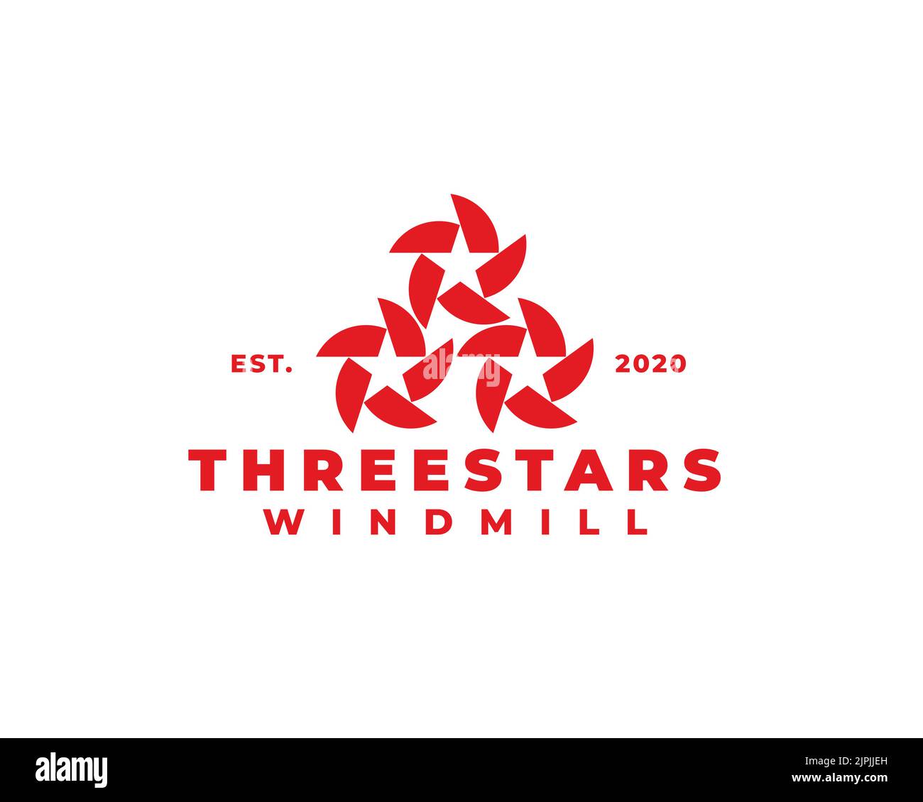 Windmill logo hi-res stock photography and images - Alamy