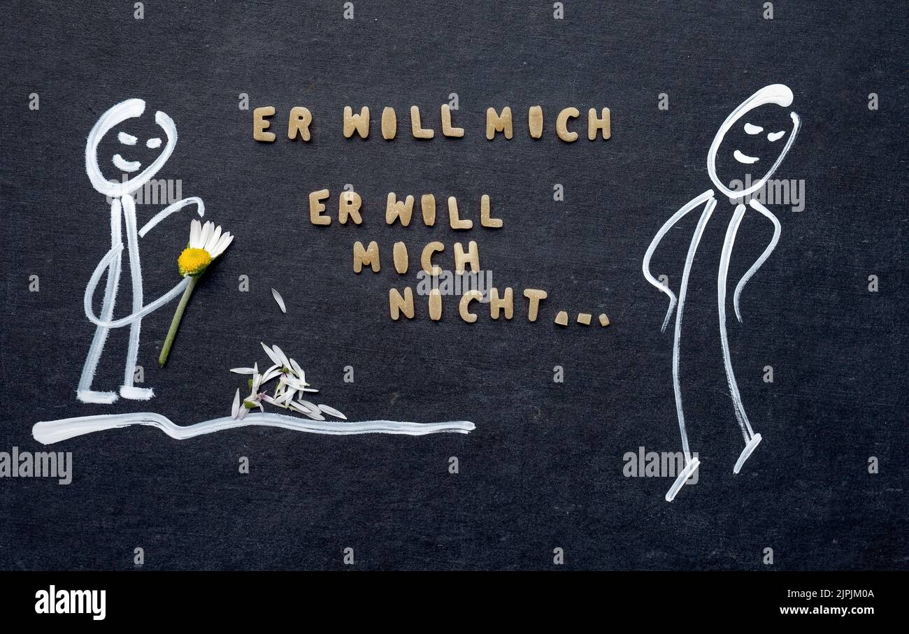 Er will mich hi-res stock photography and images - Alamy