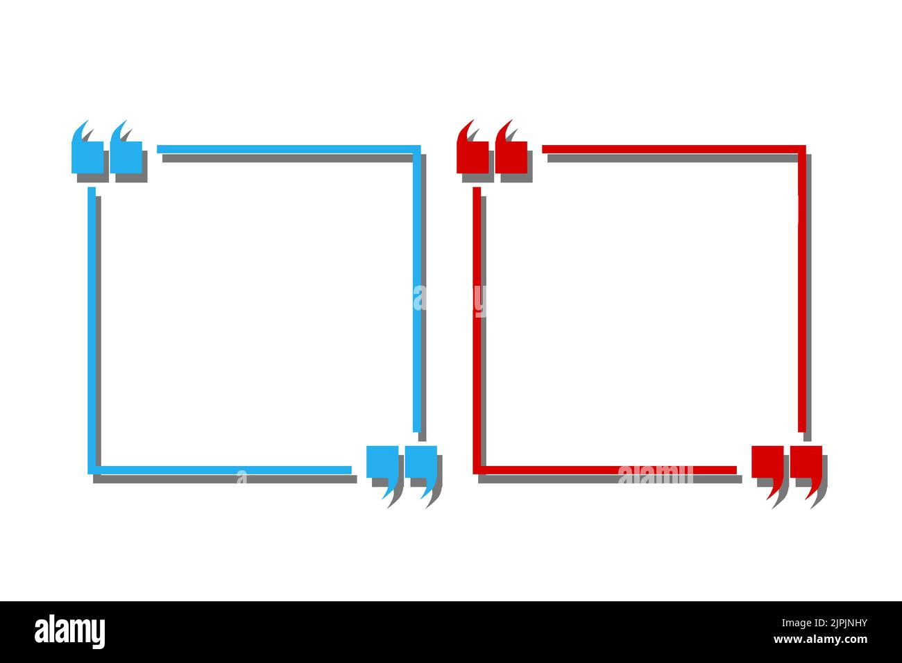 Speech bubble box on white background, 3D rendering Stock Photo - Alamy