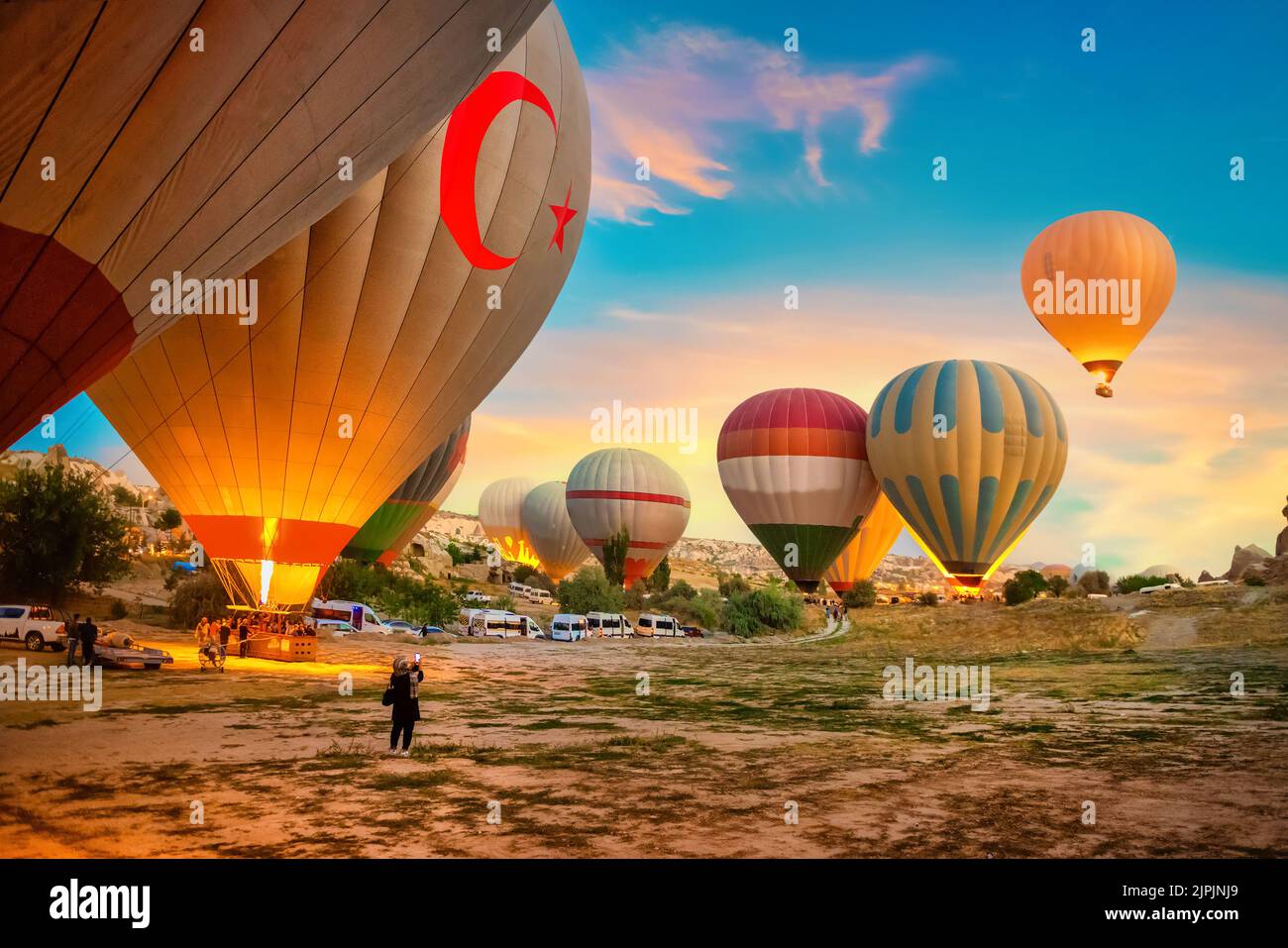 hot air balloon, balloon ride, historischer nationalpark göreme, hot air balloons, balloon rides ...