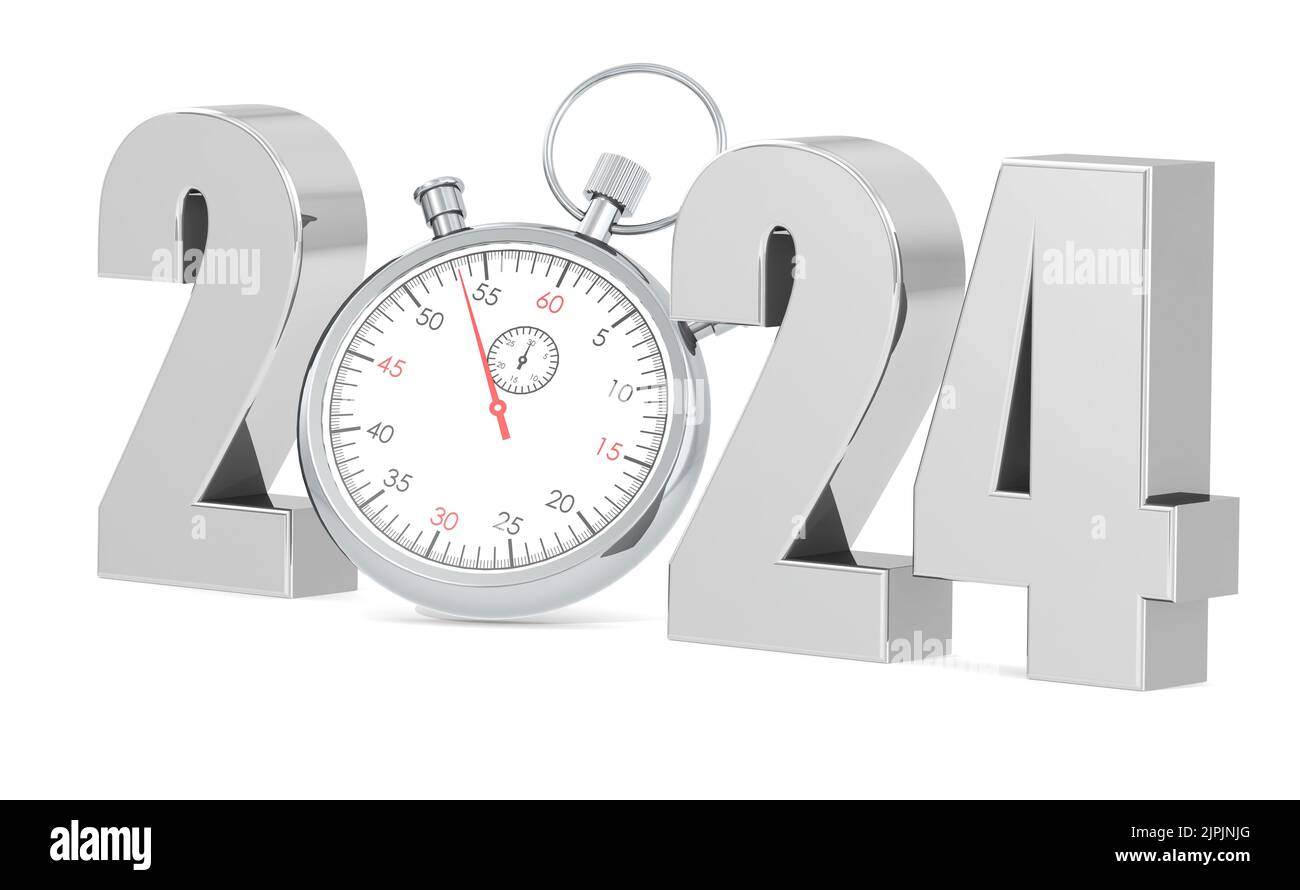 3d rendering 2024 year Cut Out Stock Images & Pictures - Alamy