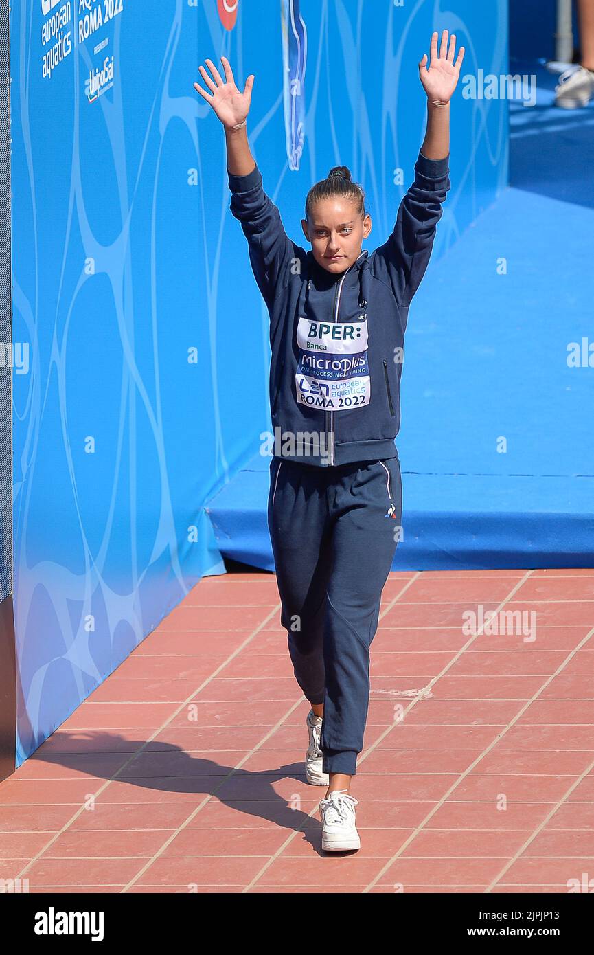 GILLET Nais FRA Dive WOMEN - 1M SPRINGBOARD - FINAL during European ...