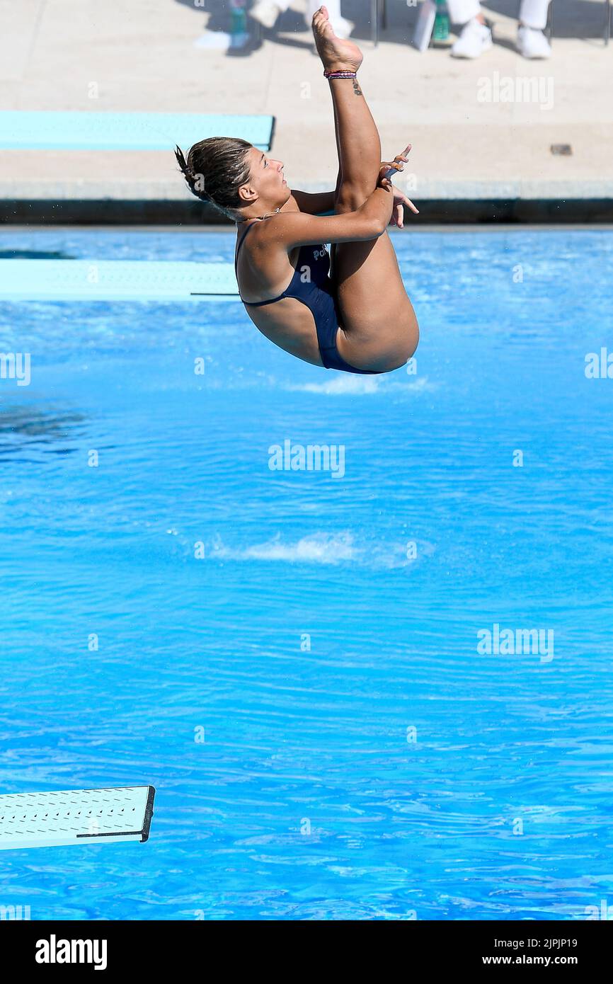 Nilsson Garip Emilia Swe Dive Women 1m Springboard Final During
