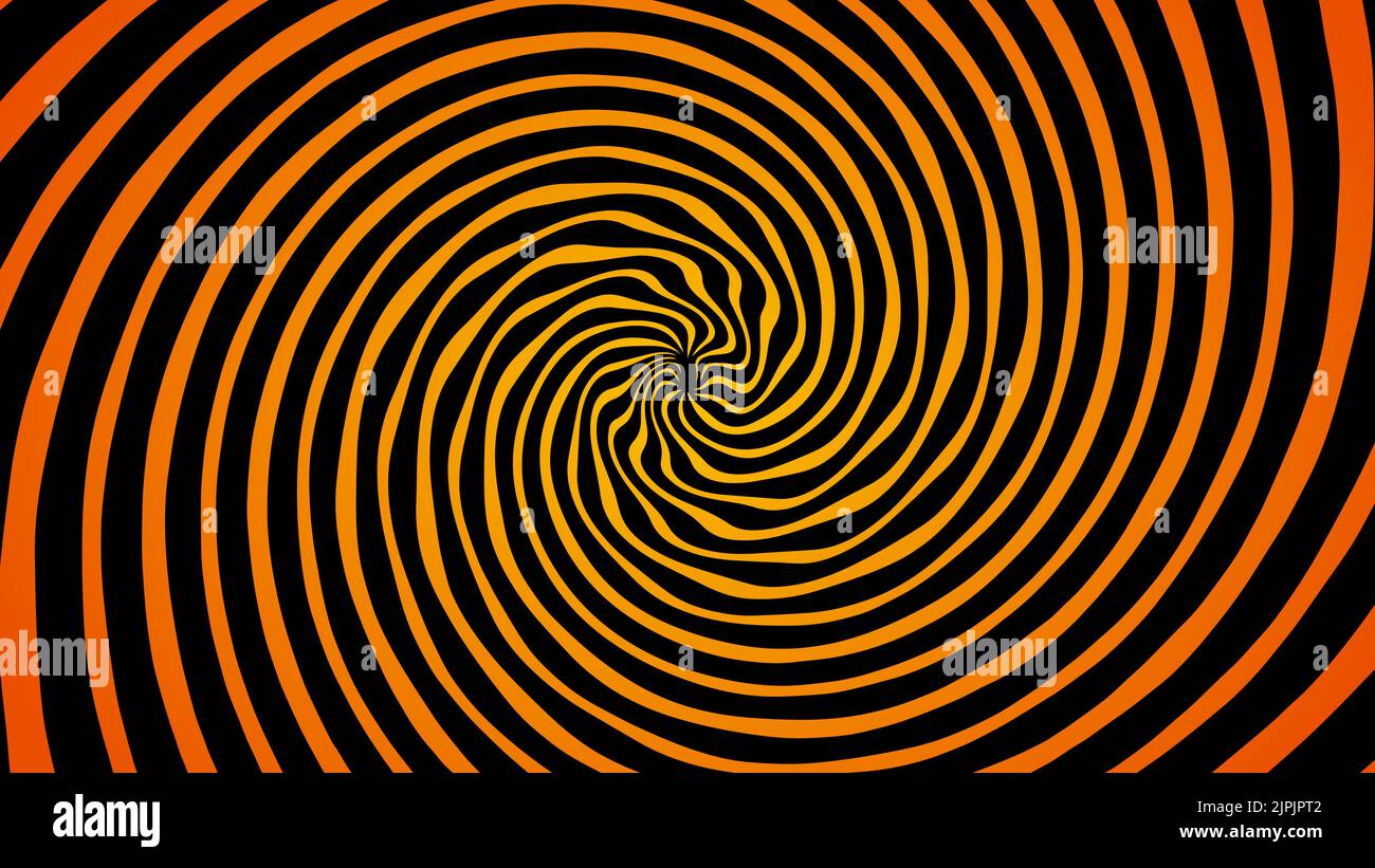 An orange and black illusion shaped background Stock Vector Image & Art ...