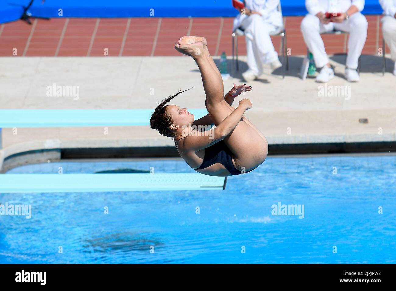 Roma Italy 16th Aug 2022 Pellacani Chiara Ita Dive Women 1m