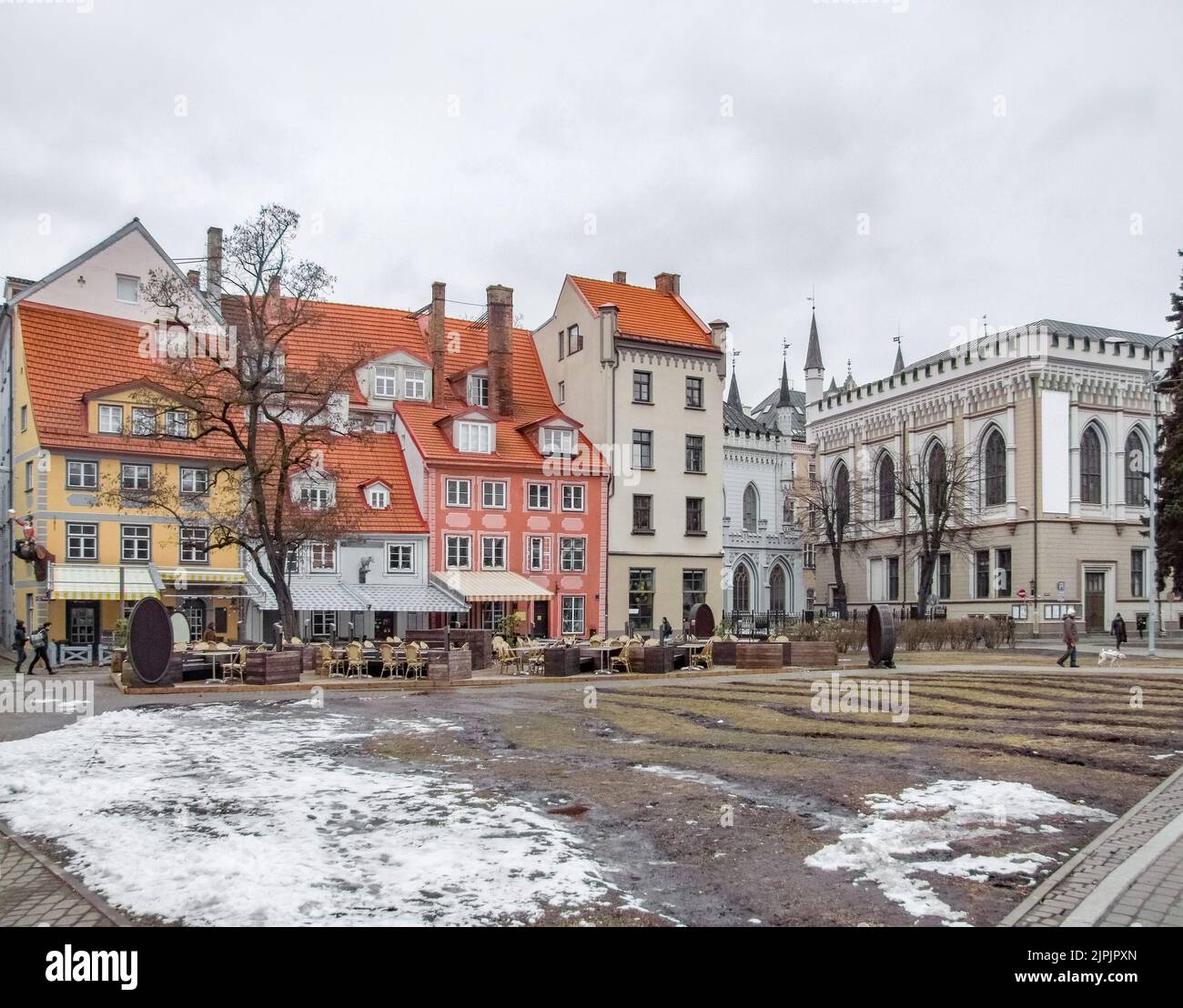 old town, market square, riga, old towns, market squares, rigas Stock ...