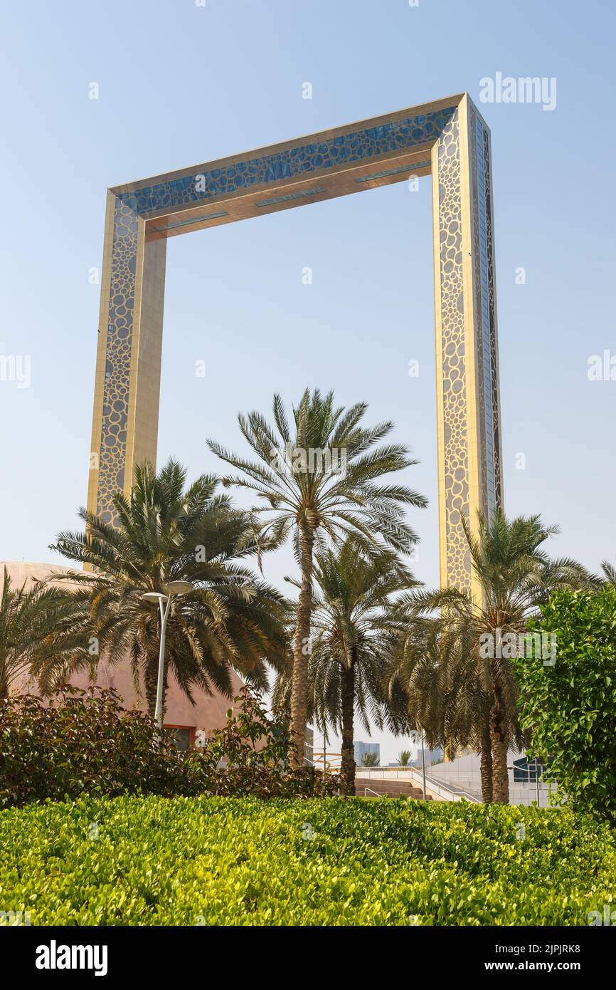 dubai, dubai frame, dubais Stock Photo - Alamy