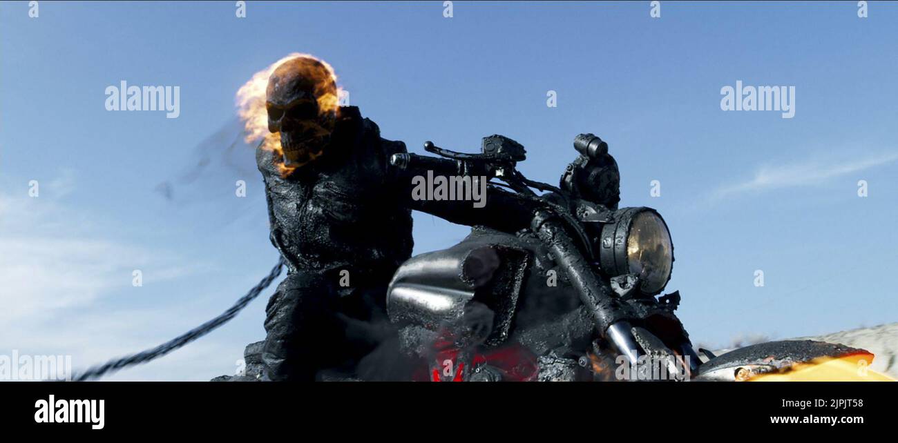 Ghost rider movie bike hi-res stock photography and images - Alamy
