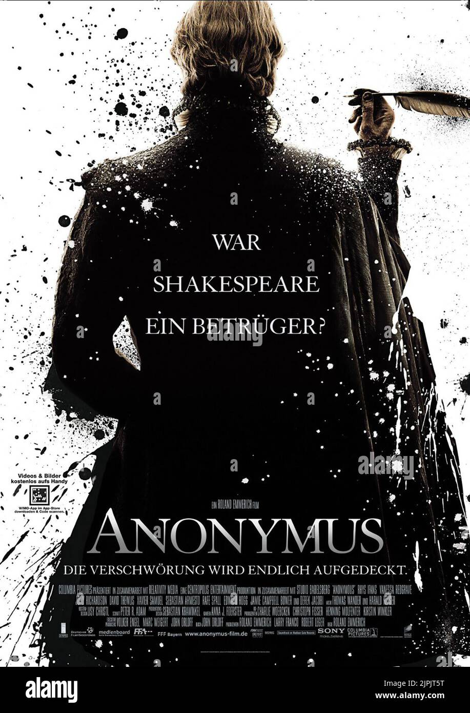 Anonymous poster hi-res stock photography and images - Alamy