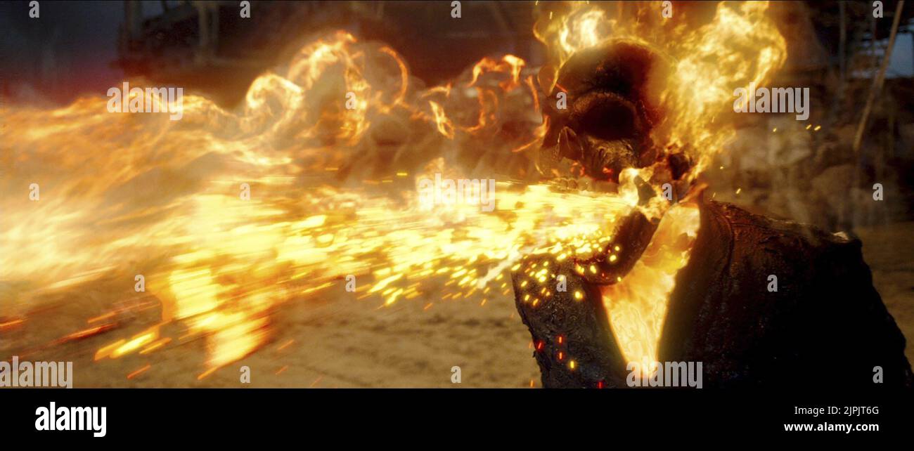 THE GHOST RIDER, GHOST RIDER: SPIRIT OF VENGEANCE, 2011 Stock Photo - Alamy