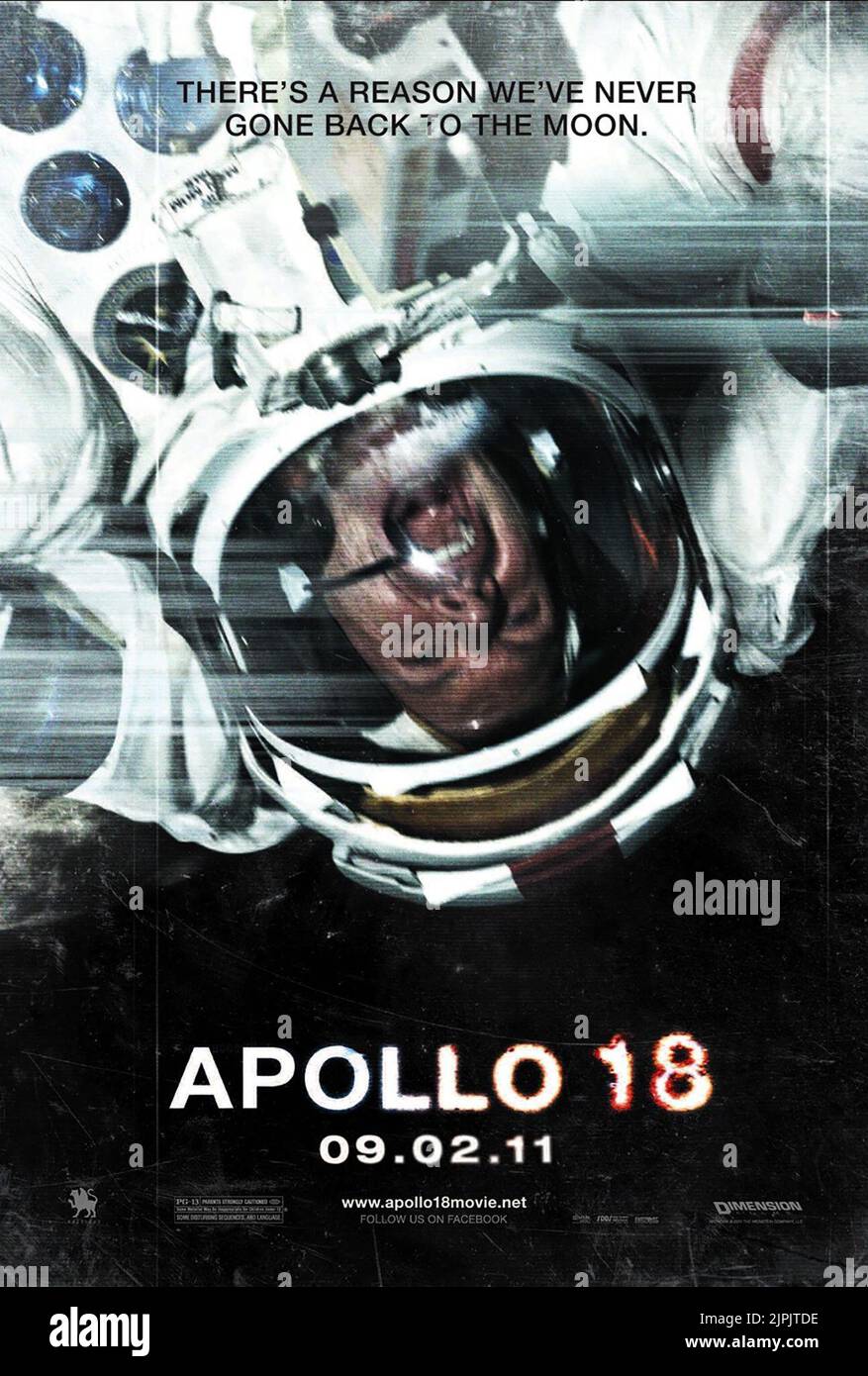 ASTRONAUT POSTER, APOLLO 18, 2011 Stock Photo - Alamy