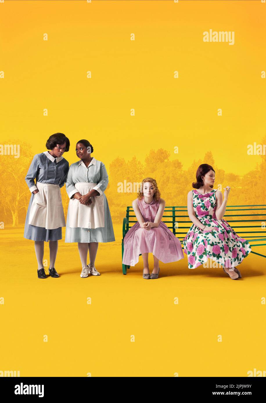 VIOLA DAVIS, OCTAVIA SPENCER, EMMA STONE, BRYCE DALLAS HOWARD, THE HELP ...
