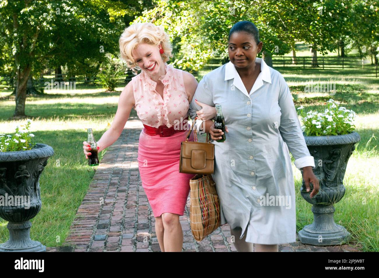 JESSICA CHASTAIN, OCTAVIA SPENCER, THE HELP, 2011 Stock Photo - Alamy