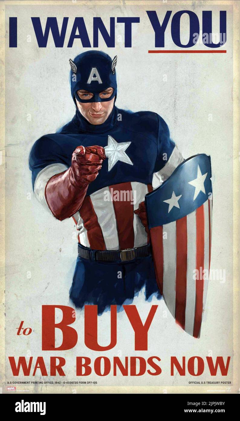 CHRIS EVANS, CAPTAIN AMERICA: THE FIRST AVENGER, 2011 Stock Photo - Alamy