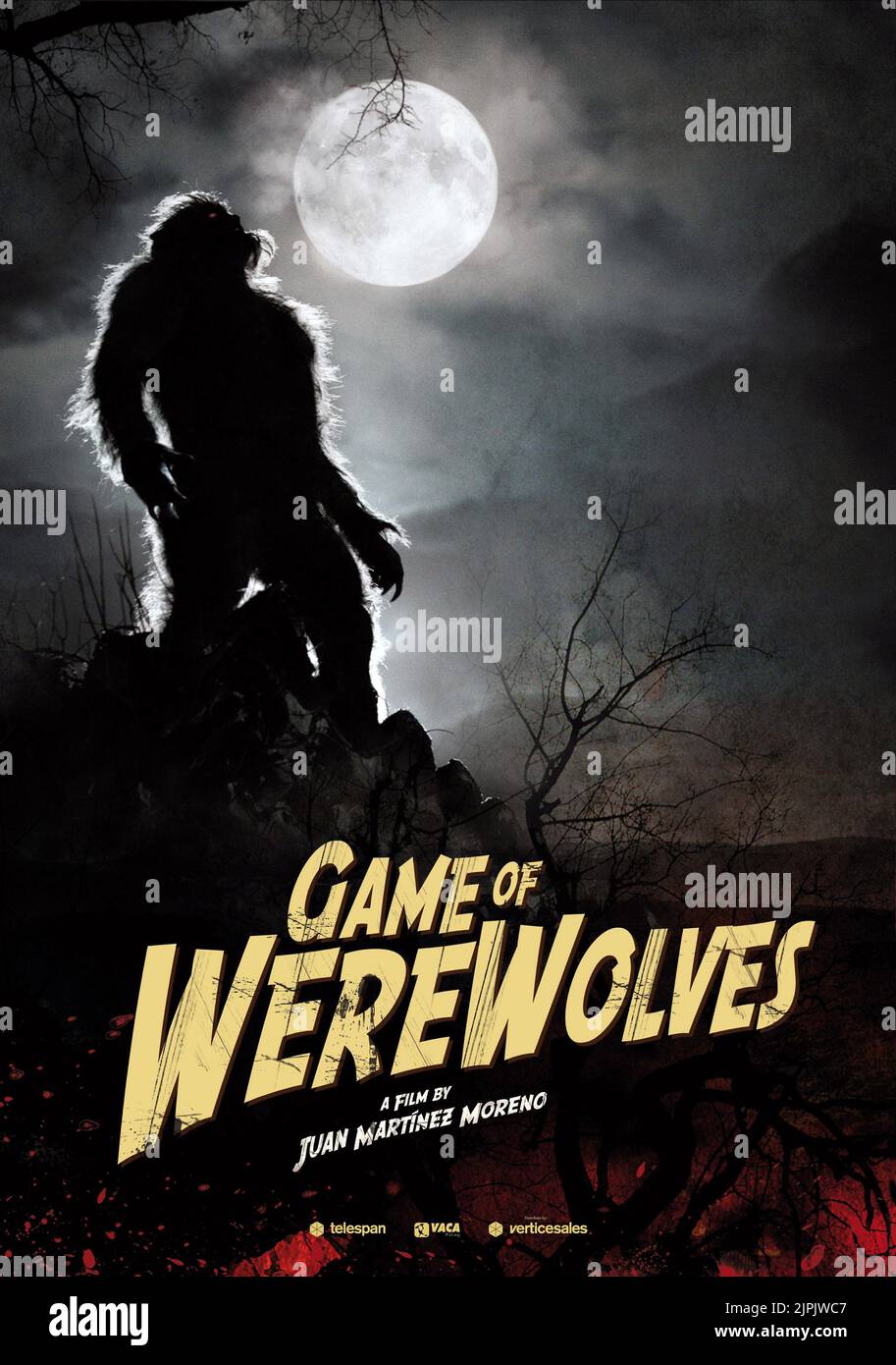 MOVIE POSTER, GAME OF WEREWOLVES: LOBOS DE ARGA, 2011 Stock Photo - Alamy
