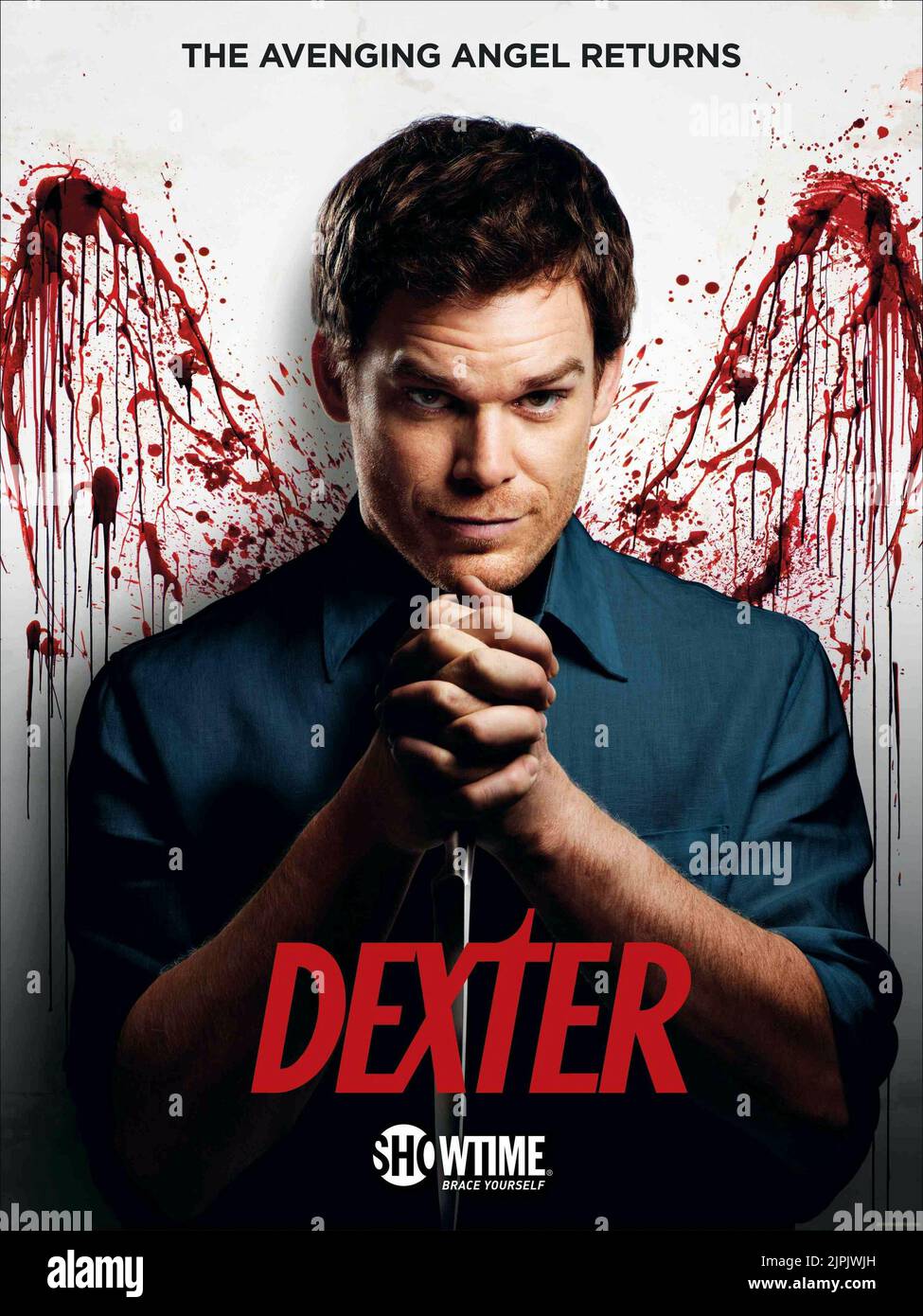 MICHAEL C. HALL POSTER, DEXTER : SEASON 6, 2011 Stock Photo - Alamy