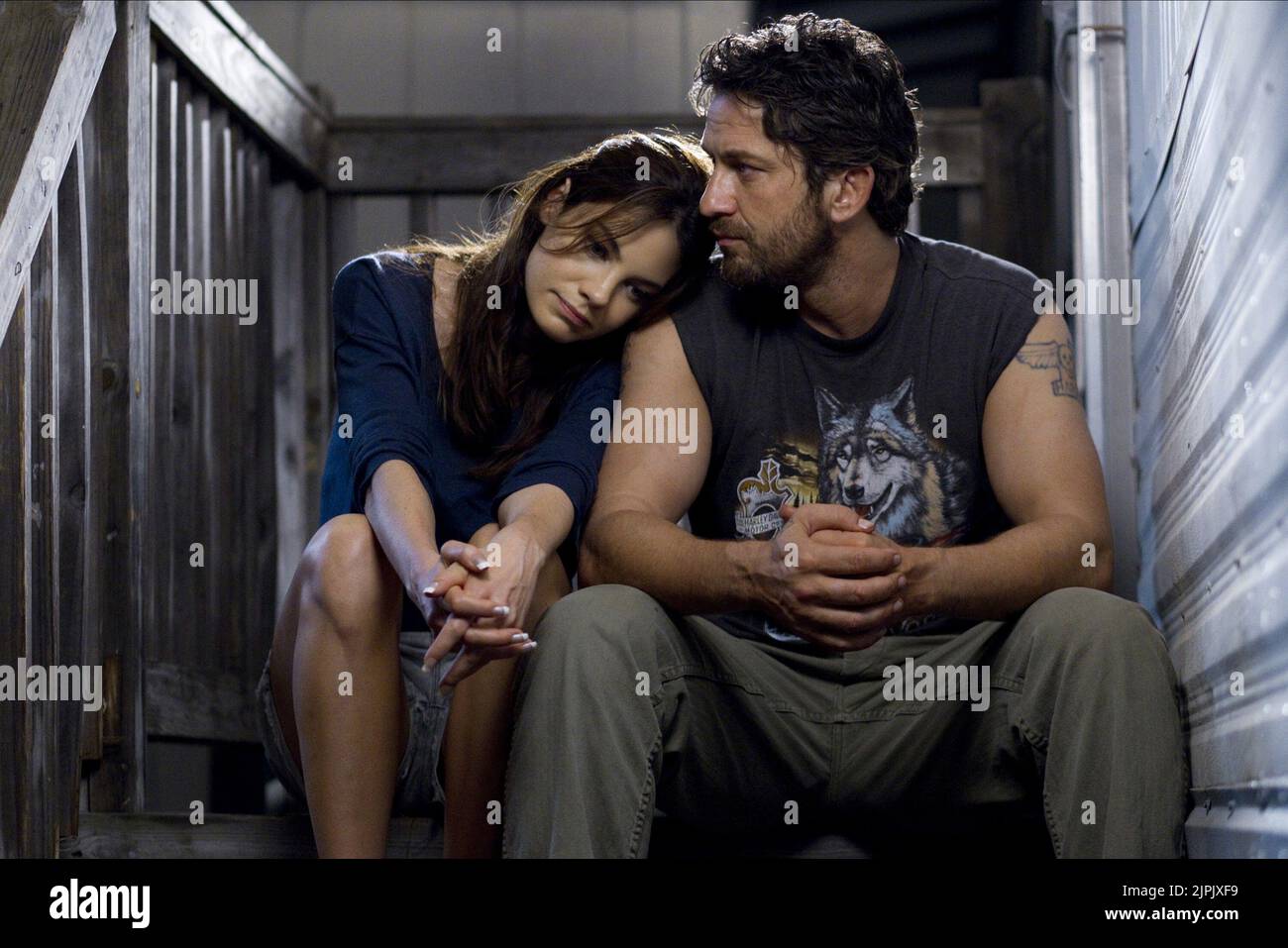 MICHELLE MONAGHAN, GERARD BUTLER, MACHINE GUN PREACHER, 2011 Stock ...