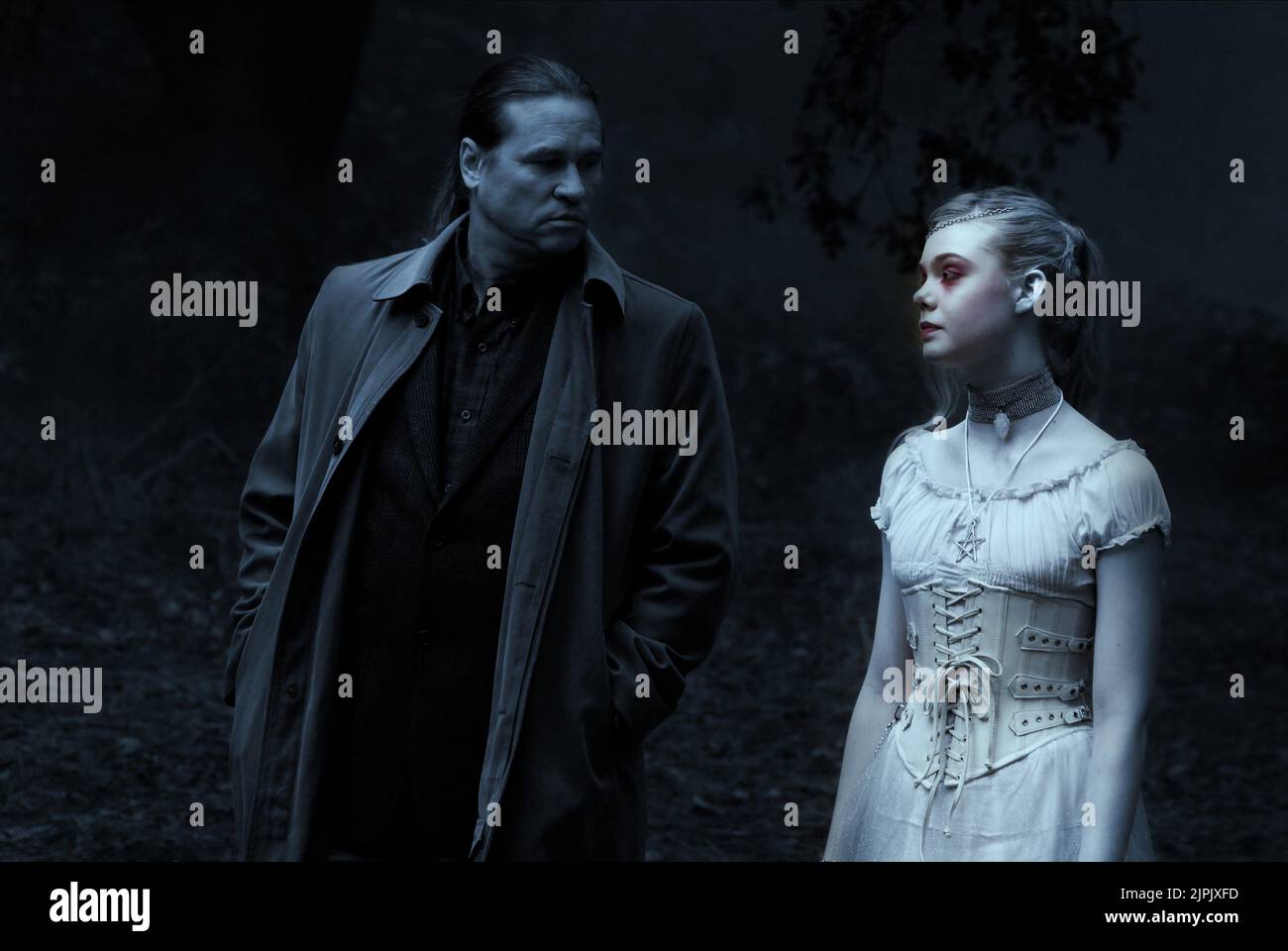 VAL KILMER, ELLE FANNING, TWIXT, 2011 Stock Photo - Alamy