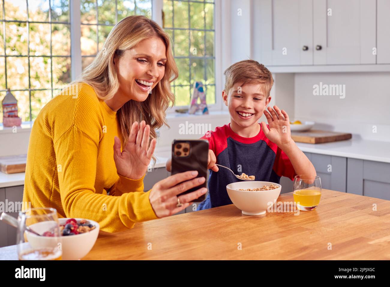 mother, home, waving, son, video call, mom, mothers, mum, homes, sons ...