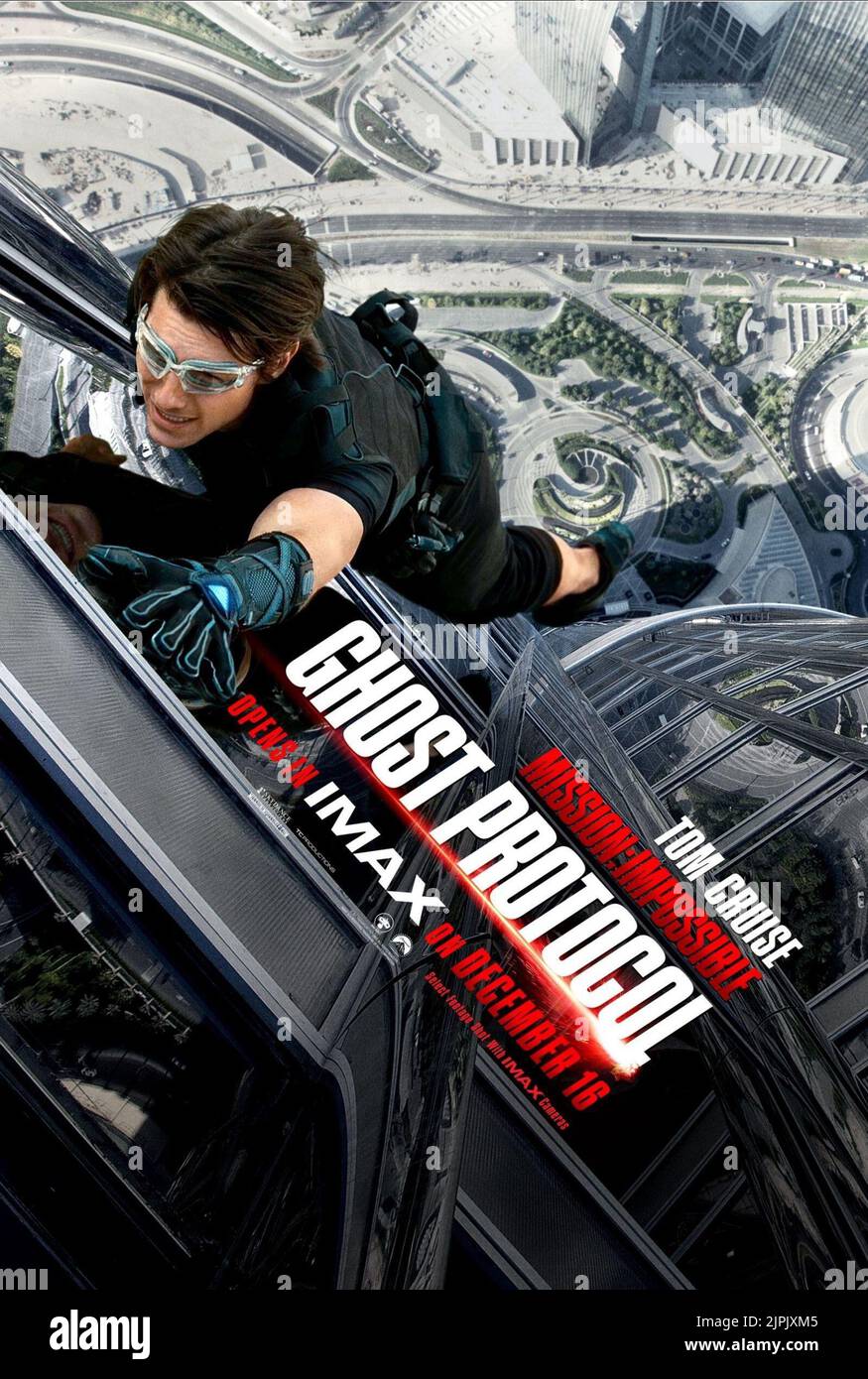 TOM CRUISE, MISSION: IMPOSSIBLE - GHOST PROTOCOL, 2011 Stock Photo - Alamy