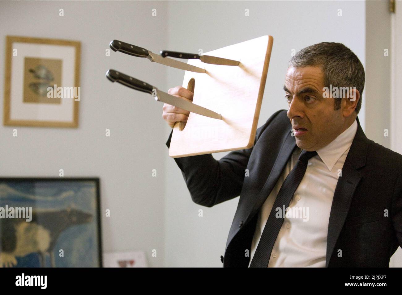 ROWAN ATKINSON, JOHNNY ENGLISH REBORN, 2011 Stock Photo - Alamy