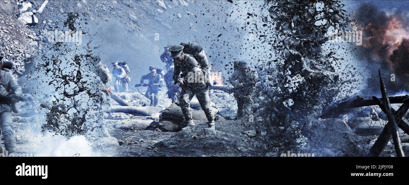 BATTLEFIELD SCENE, 1911, 2011 Stock Photo - Alamy