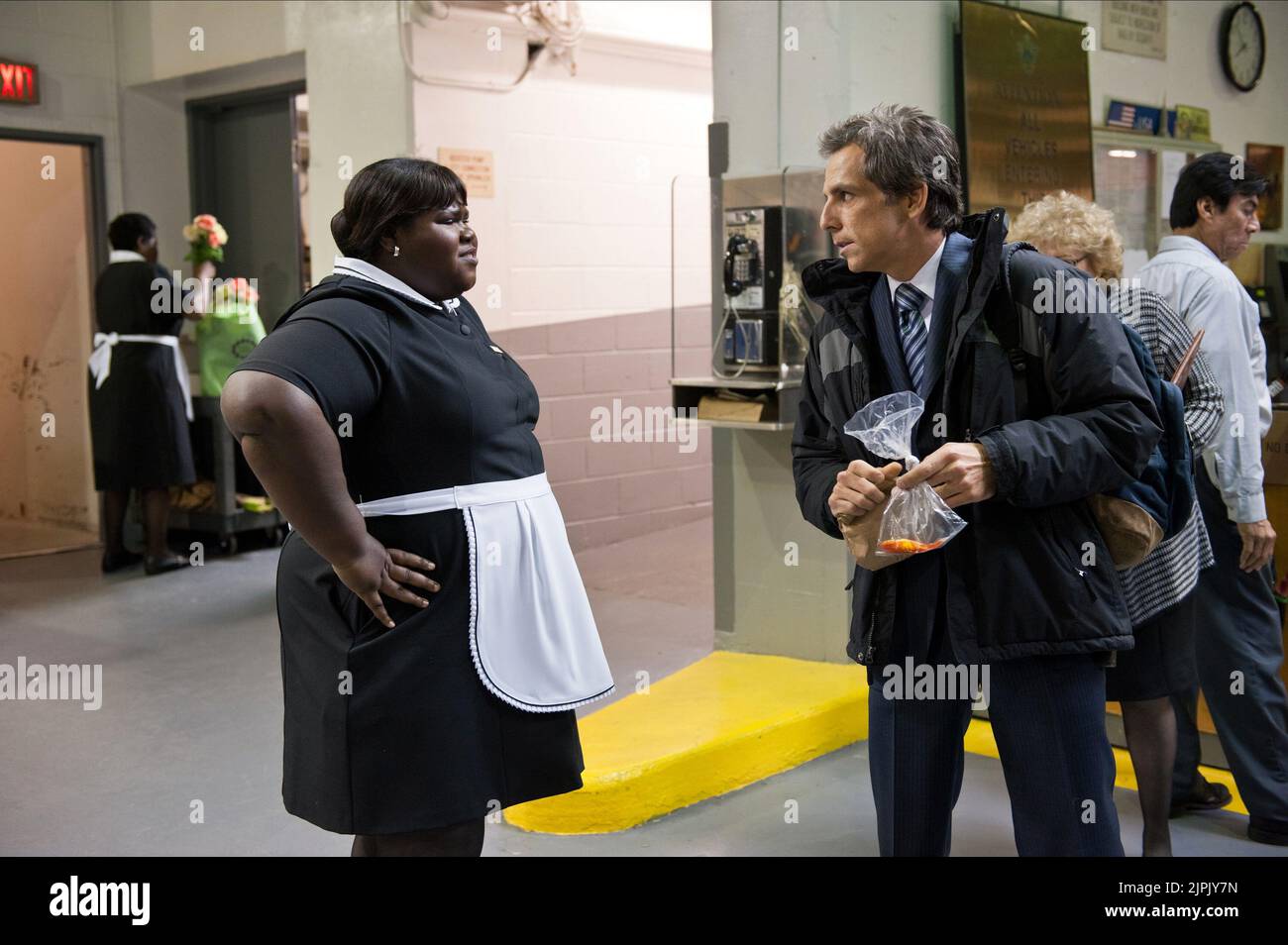 Gabourey sidibe tower heist 2011 hi-res stock photography and images ...