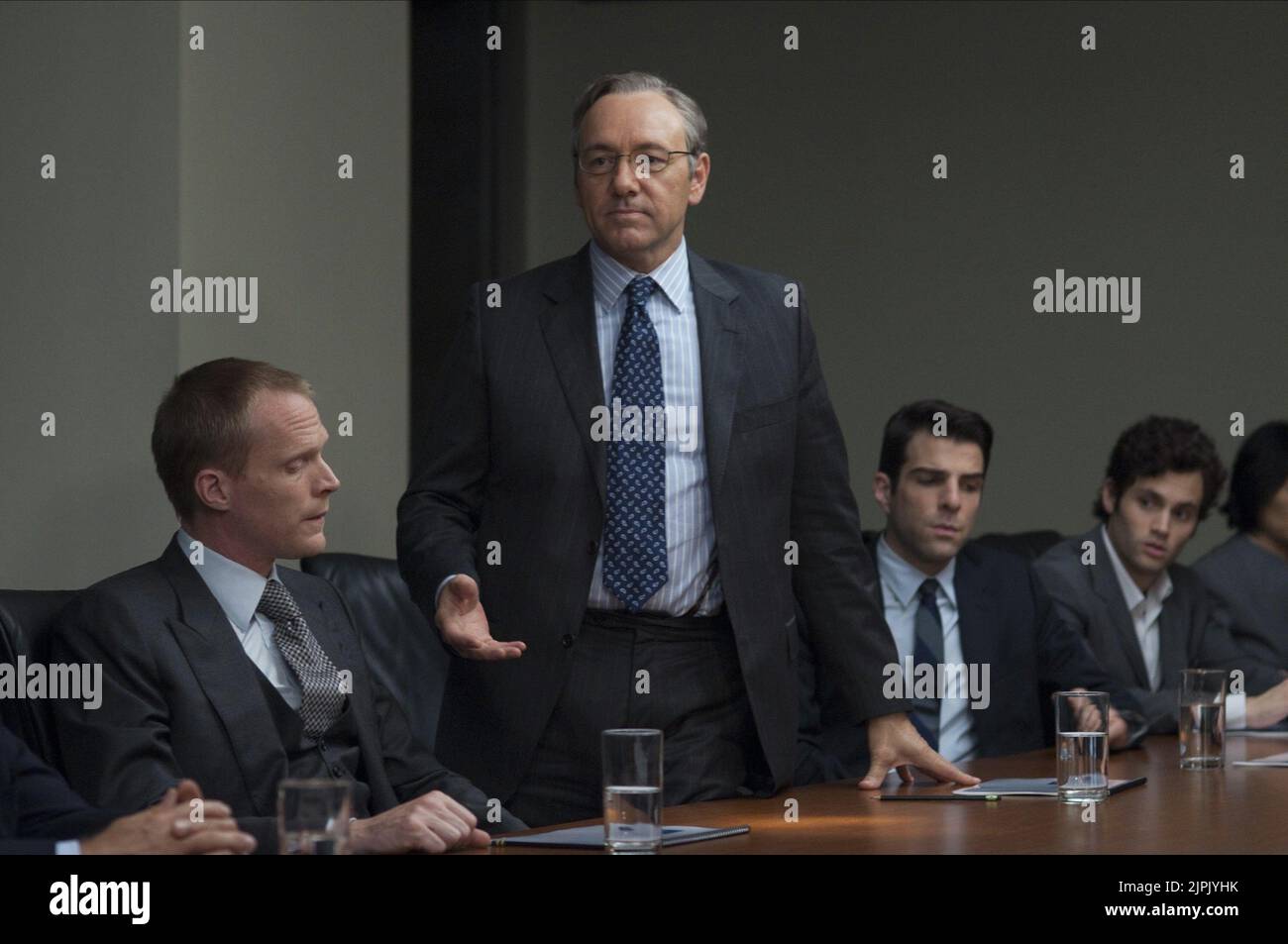 PAUL BETTANY, KEVIN SPACEY, ZACHARY QUINTO, PENN BADGLEY, MARGIN CALL ...