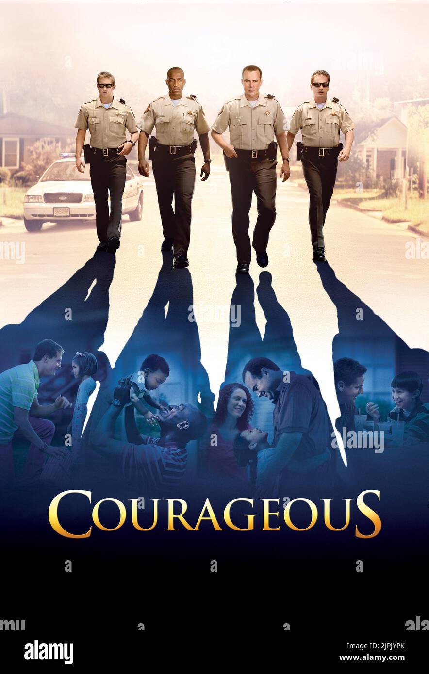 BEN DAVIES, KEN BEVEL, ALEX KENDRICK, KEVIN DOWNES, COURAGEOUS, 2011 ...