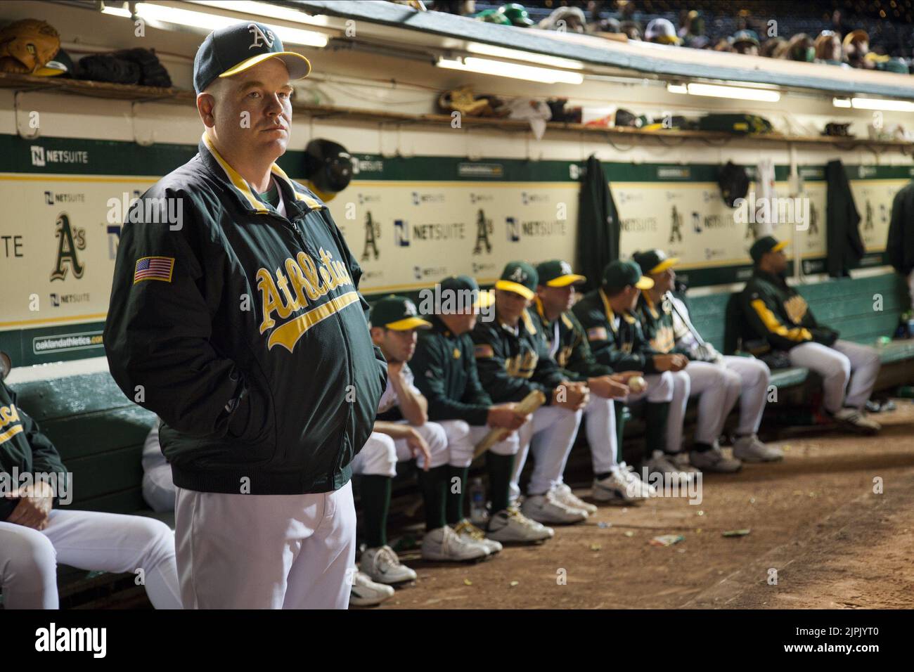 Moneyball film hoffman hi-res stock photography and images - Alamy
