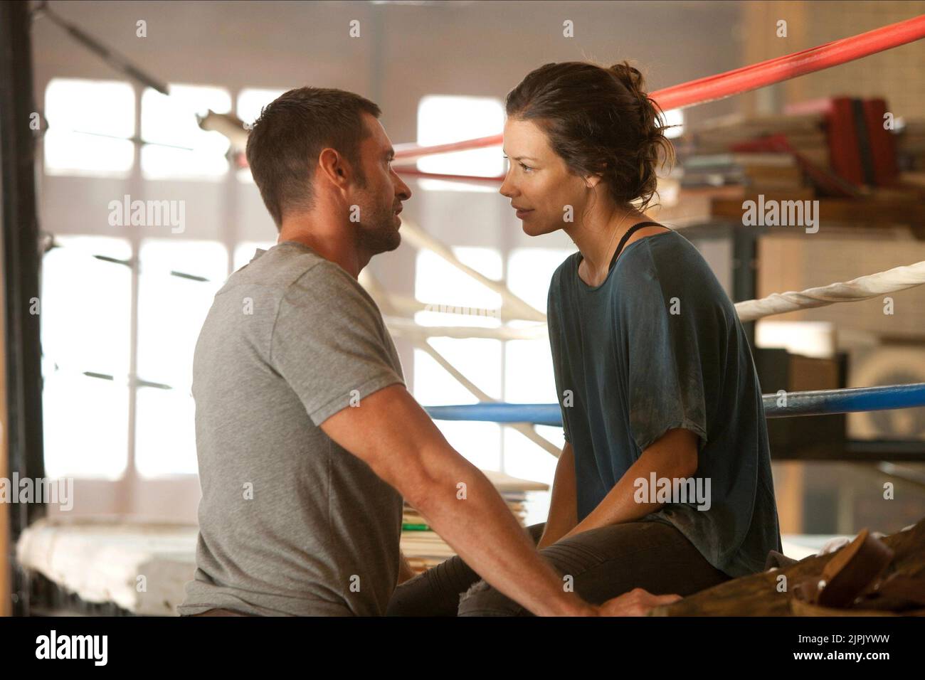 Real steel 2011 hugh jackman hi-res stock photography and images - Alamy