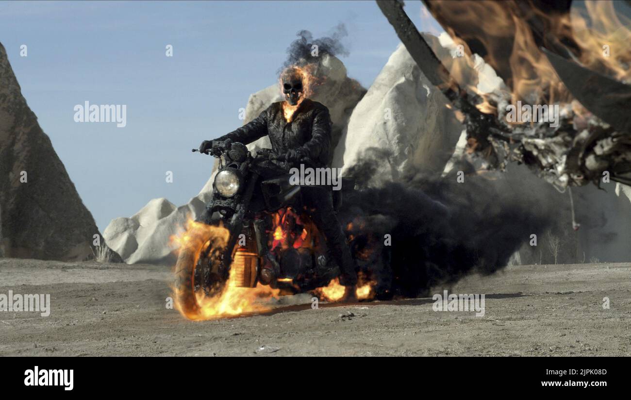 THE GHOST RIDER, GHOST RIDER: SPIRIT OF VENGEANCE, 2011 Stock Photo - Alamy