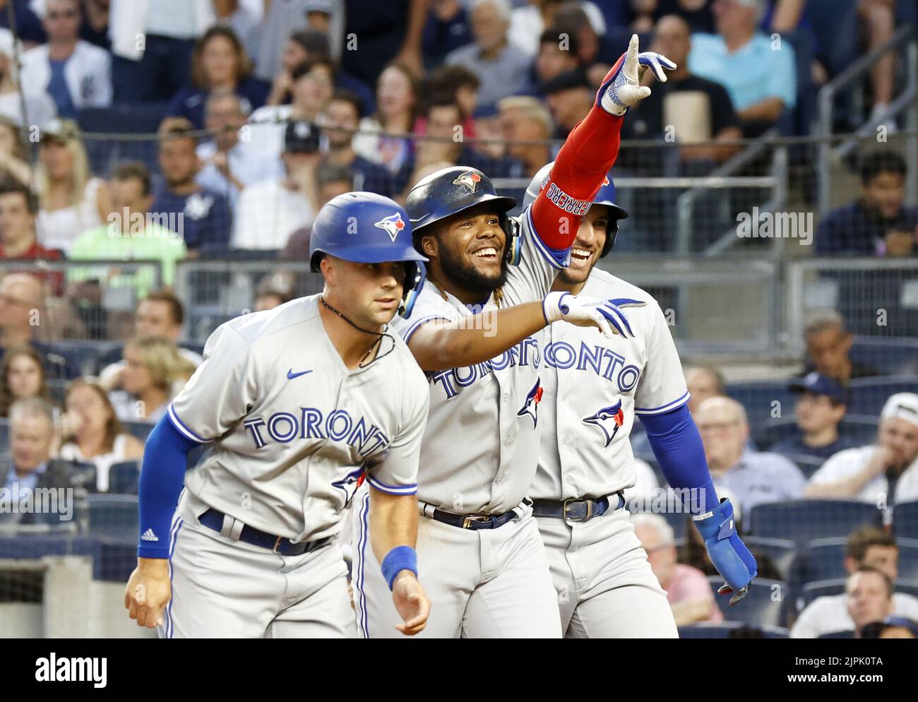 Bronx, United States. 18th Aug, 2022. Toronto Blue Jays Vladimir ...