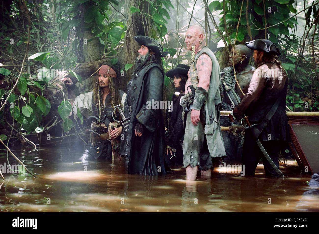JOHNNY DEPP, IAN MCSHANE, PENELOPE CRUZ, IAN MERCER, PIRATES OF THE ...