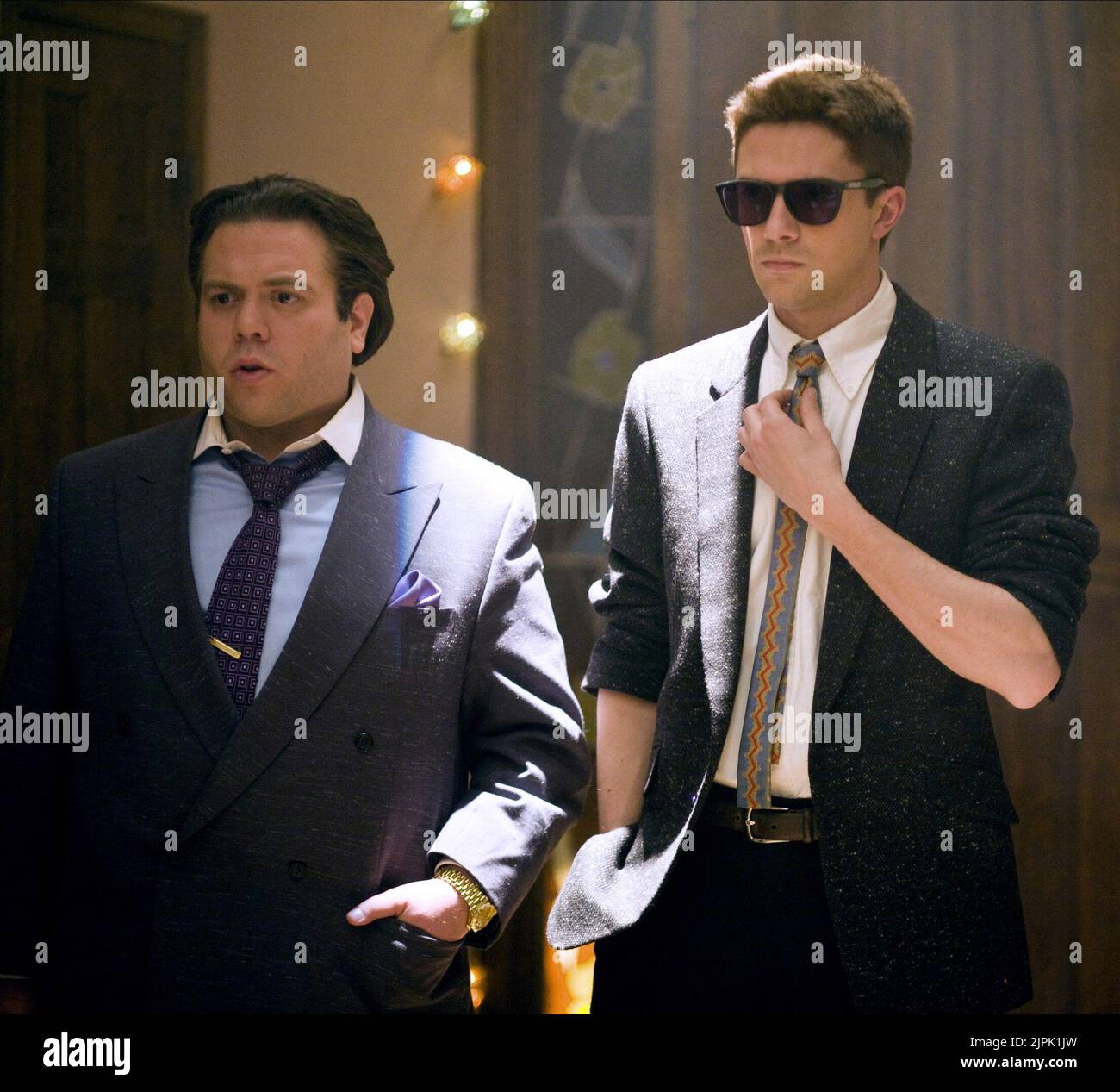 DAN FOGLER, TOPHER GRACE, TAKE ME HOME TONIGHT, 2011 Stock Photo - Alamy
