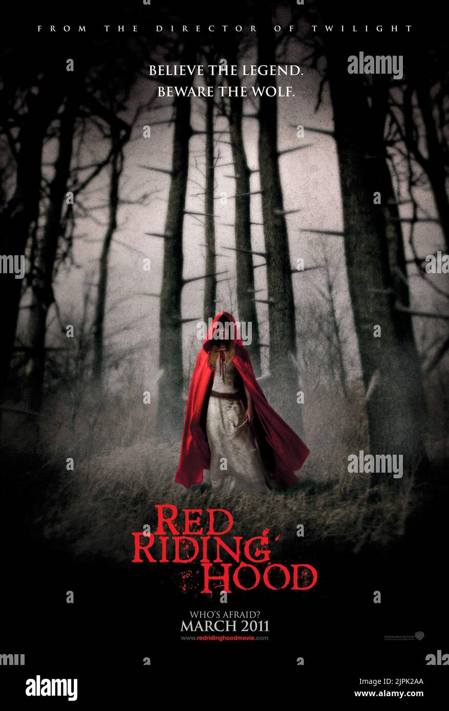 AMANDA SEYFRIED POSTER, RED RIDING HOOD, 2011 Stock Photo - Alamy