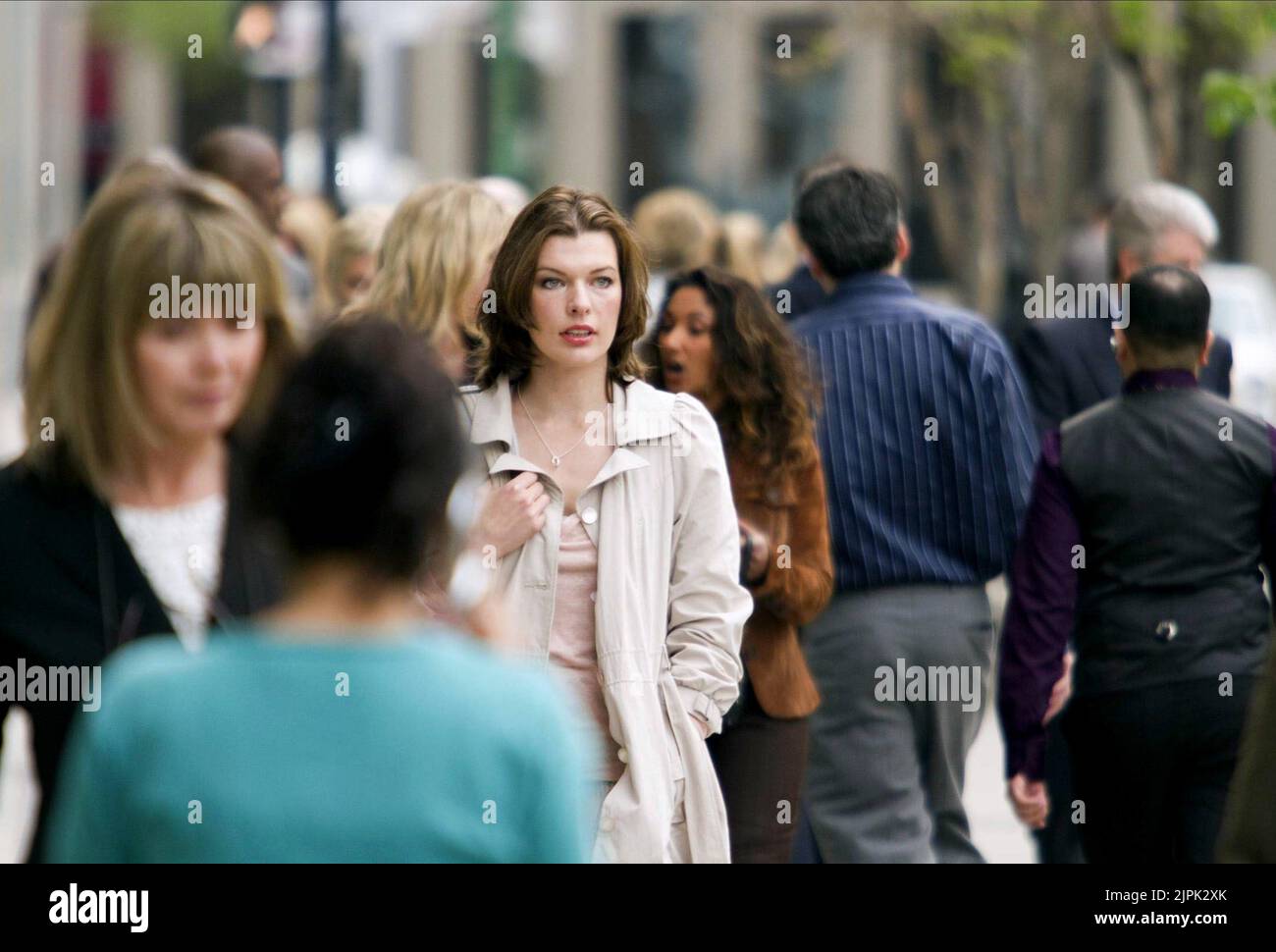 MILLA JOVOVICH, FACES IN THE CROWD, 2011 Stock Photo - Alamy