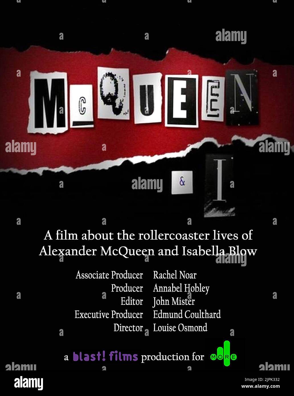 MOVIE POSTER, MCQUEEN AND I, 2011 Stock Photo - Alamy