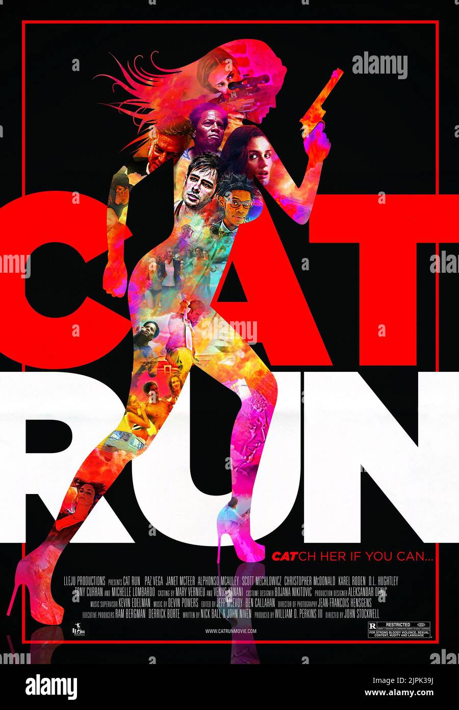 MOVIE POSTER, CAT RUN, 2011 Stock Photo - Alamy
