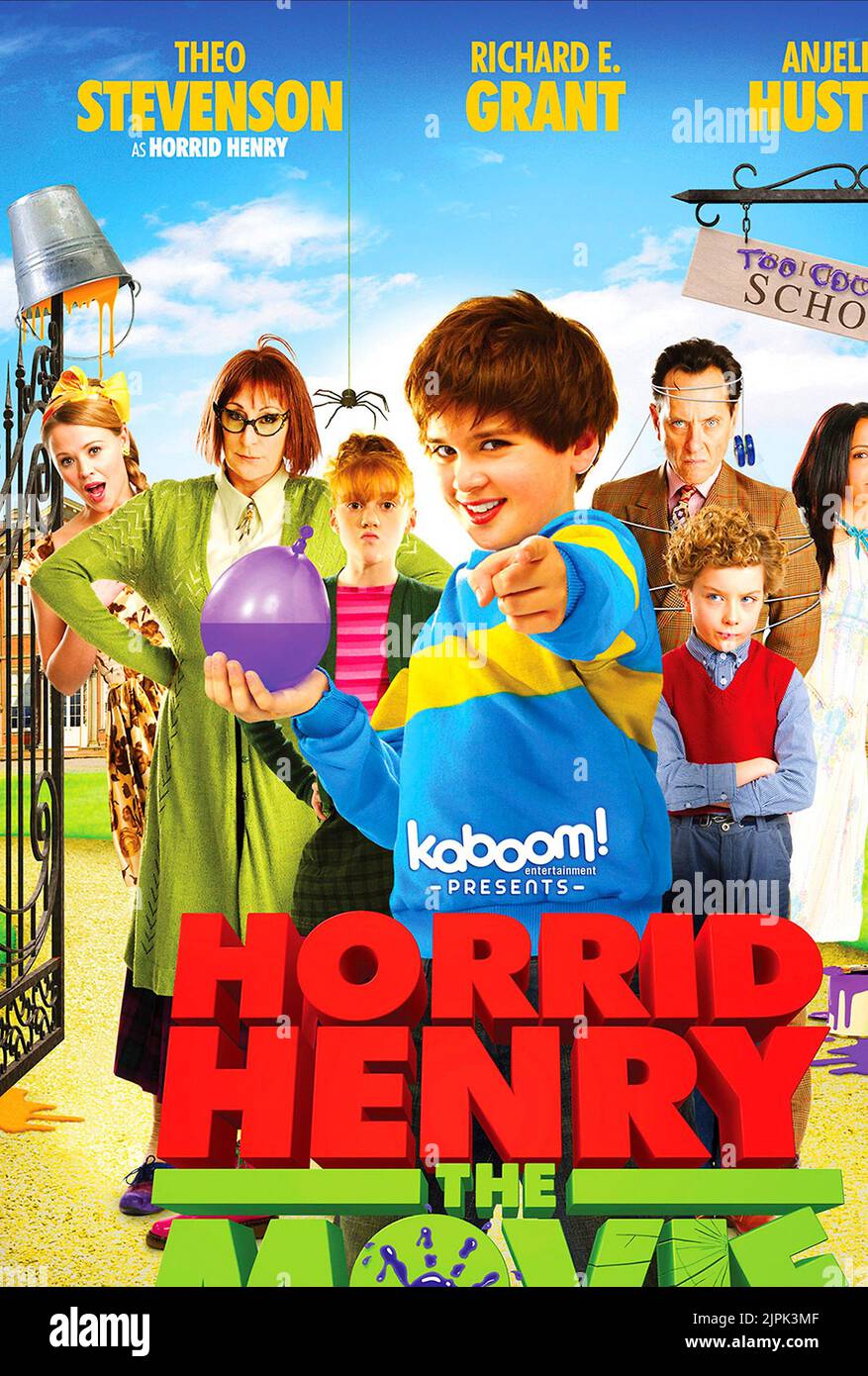 MOVIE POSTER HORRID HENRY THE MOVIE 2011 Stock Photo Alamy