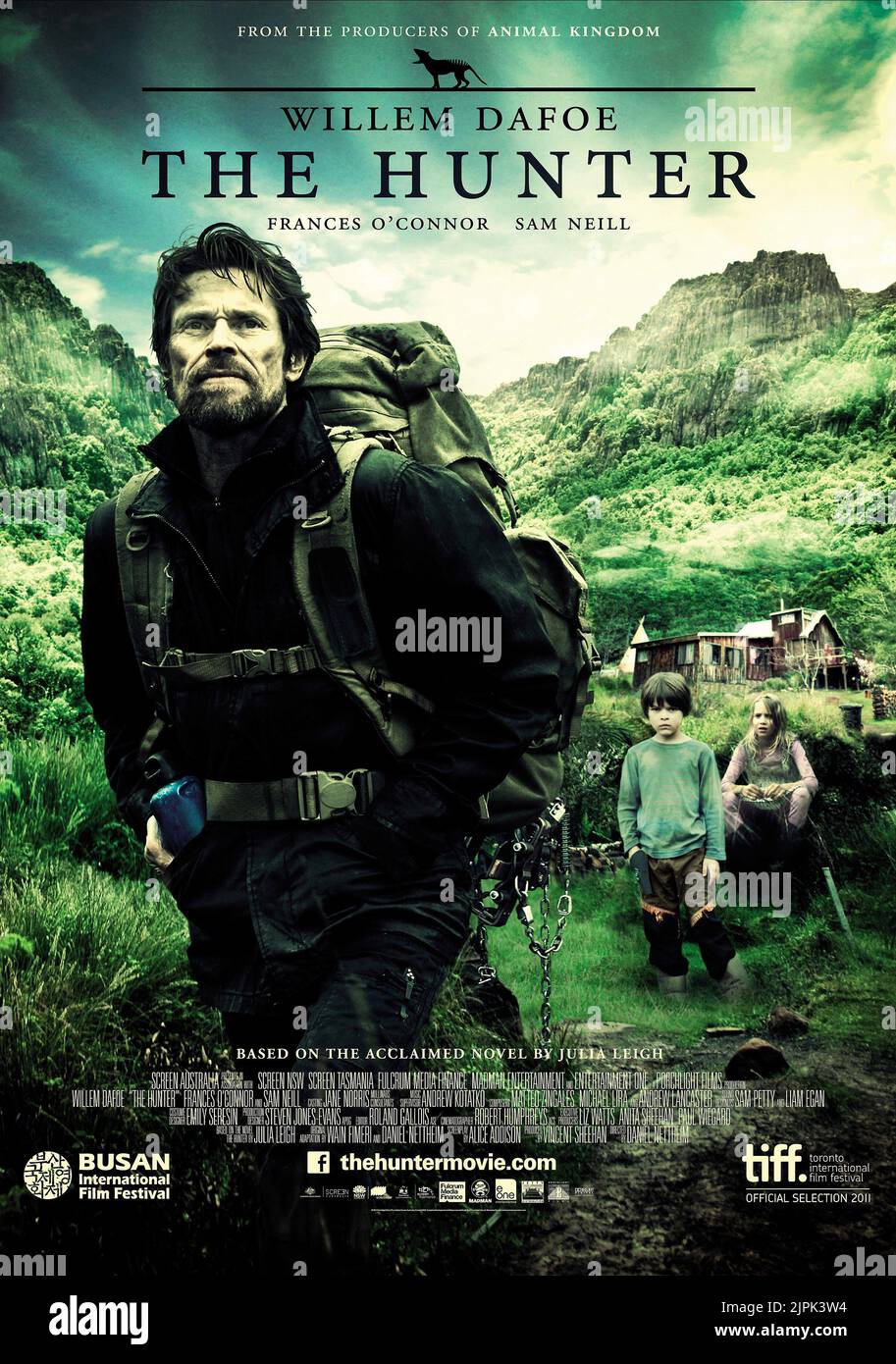 WILLEM DAFOE POSTER, THE HUNTER, 2011 Stock Photo - Alamy